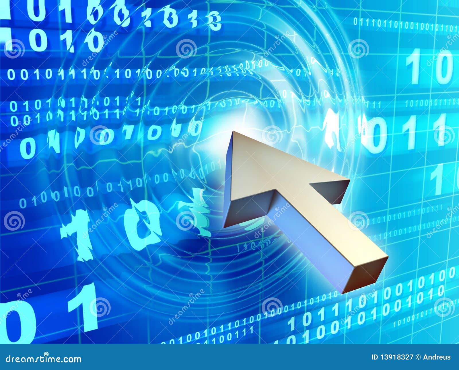 Digital click stock illustration. Illustration of communication - 13918327