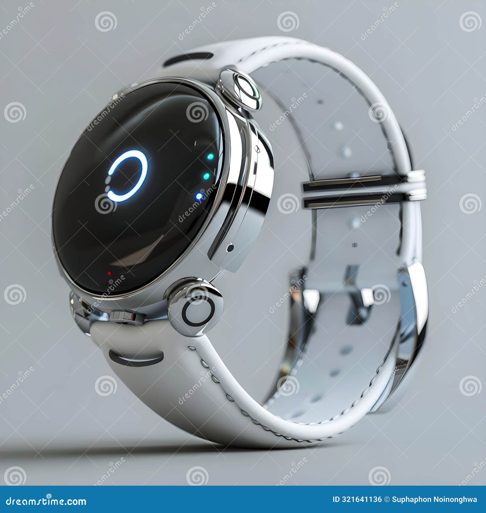 Digital clock Ai generated stock illustration. Illustration of ...