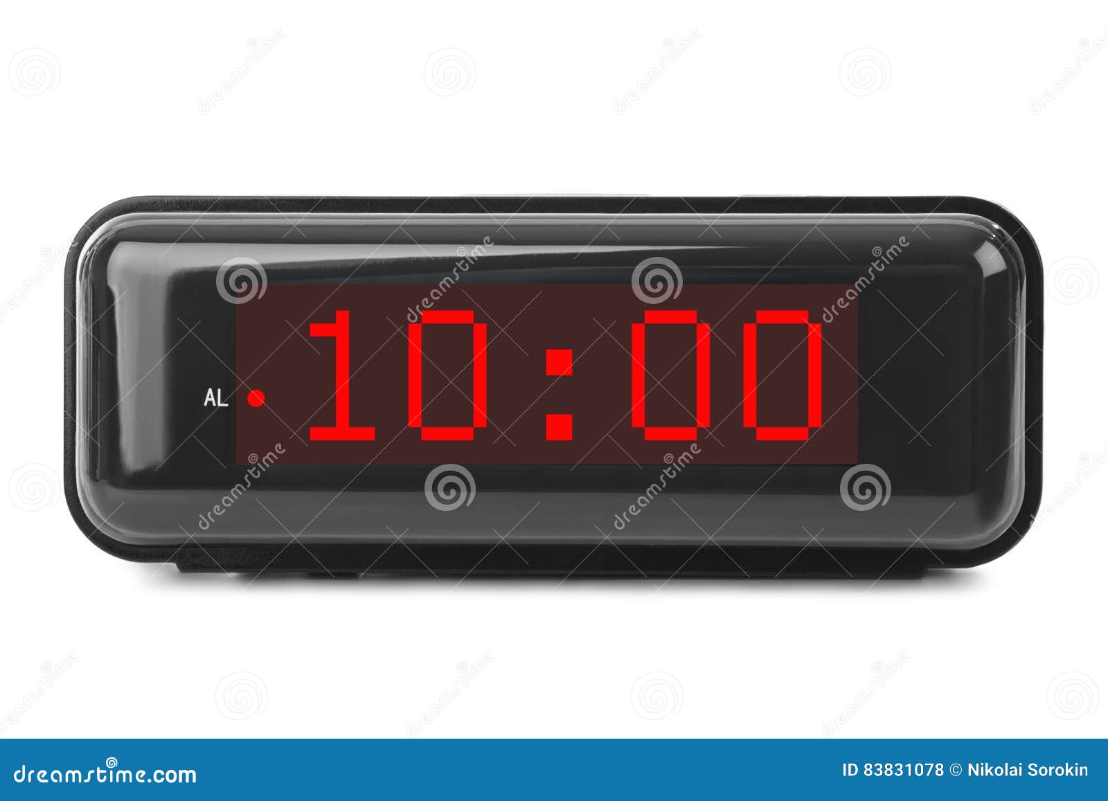 Digital clock stock photo. Image of passing, digital - 83831078