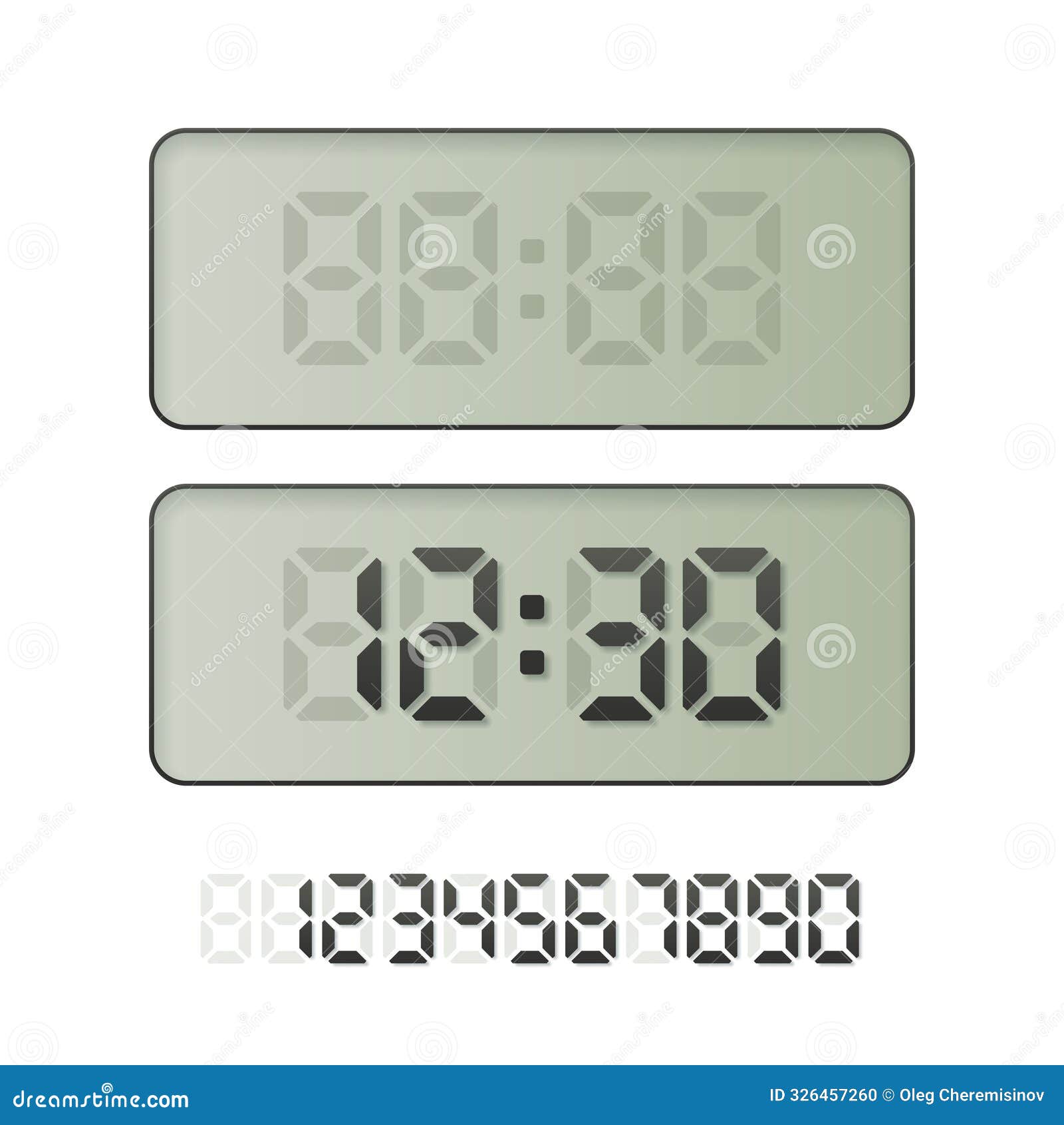 Timer Countdown With Minutes And Seconds Icons. Stopwatch Digital ... Timer Countdown With Minutes And Seconds Icons. Stopwatch Digital ...