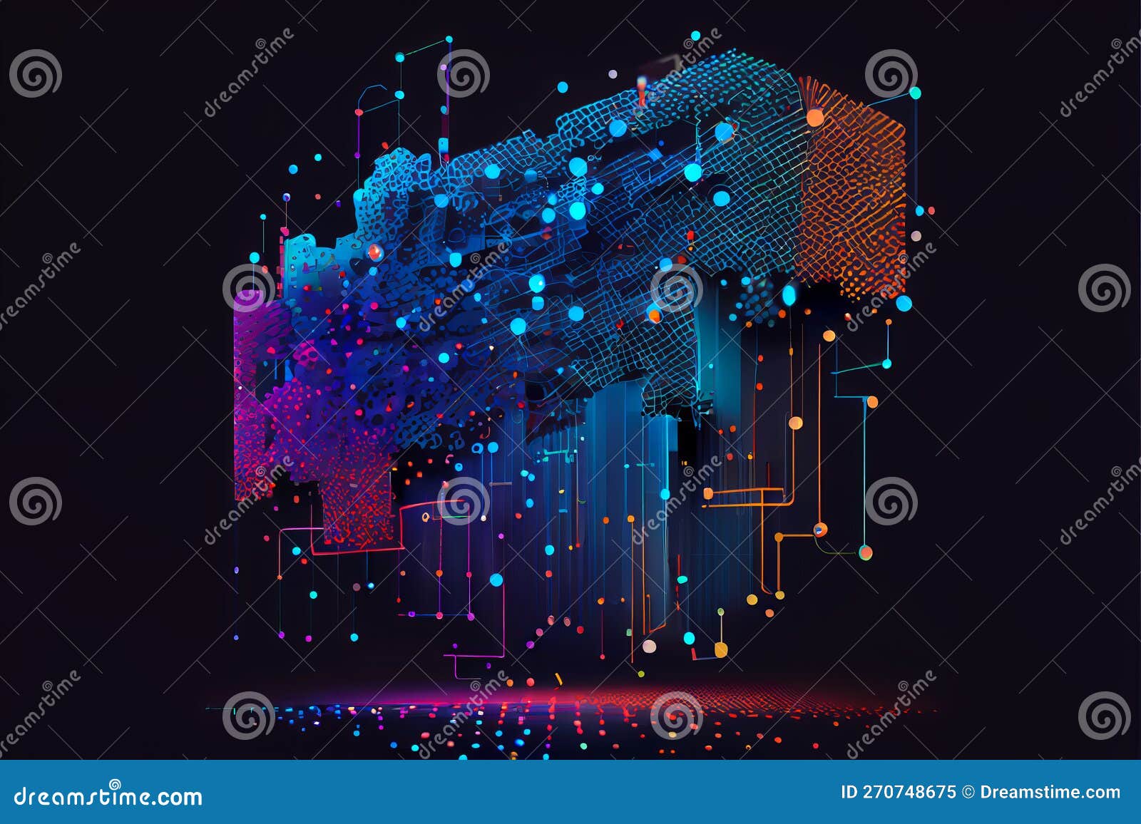 Digital Cloud Computing Technology Concept. Generative Ai Stock ... Digital Cloud Computing Technology Concept. Generative Ai Stock ...