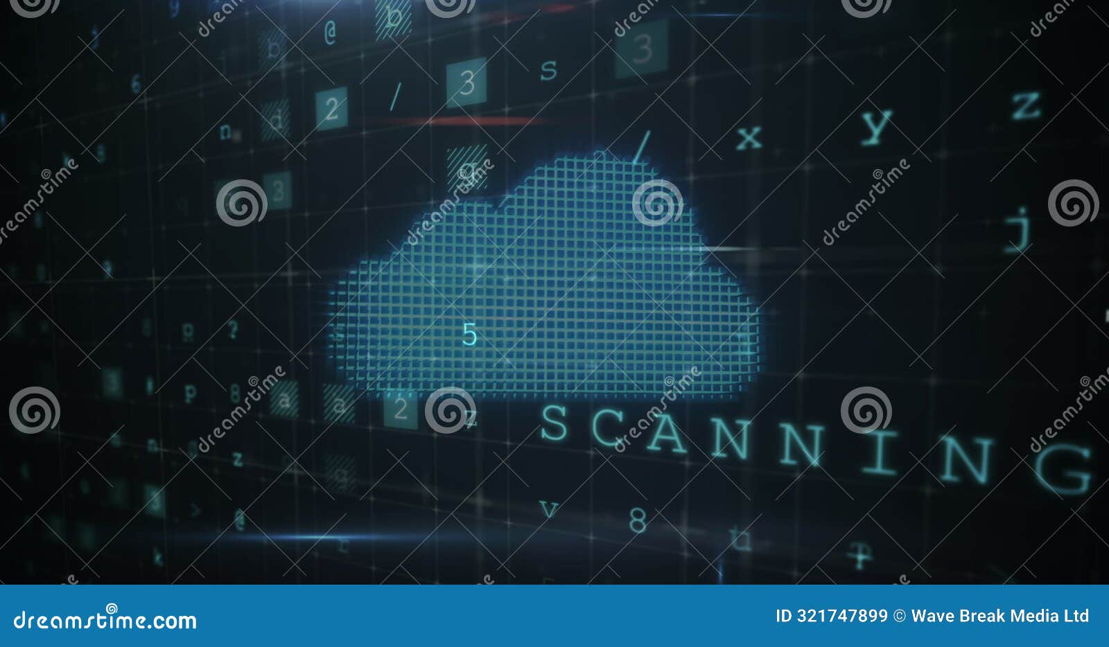 3D Scanning Word Cloud Cartoon Vector | CartoonDealer.com #174871669