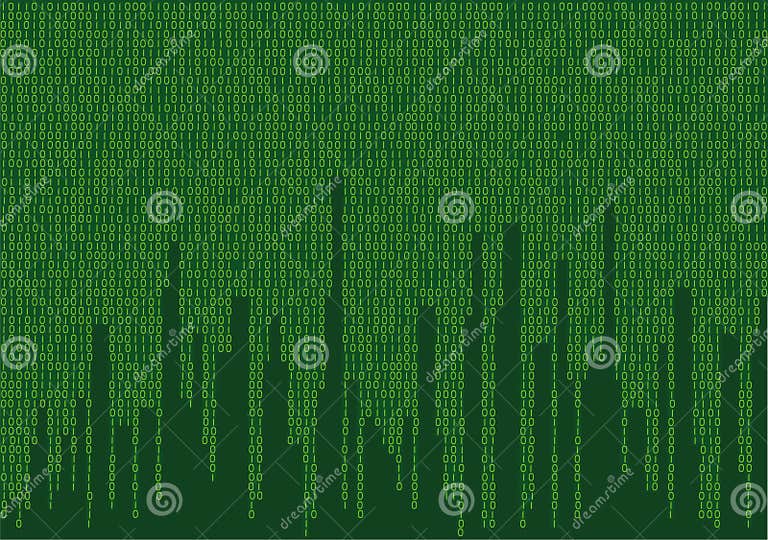 Digital code as matrix stock vector. Illustration of technology - 17429697