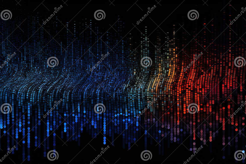 Digital Code Background, Abstract Digital, Abstract Futuristic ...