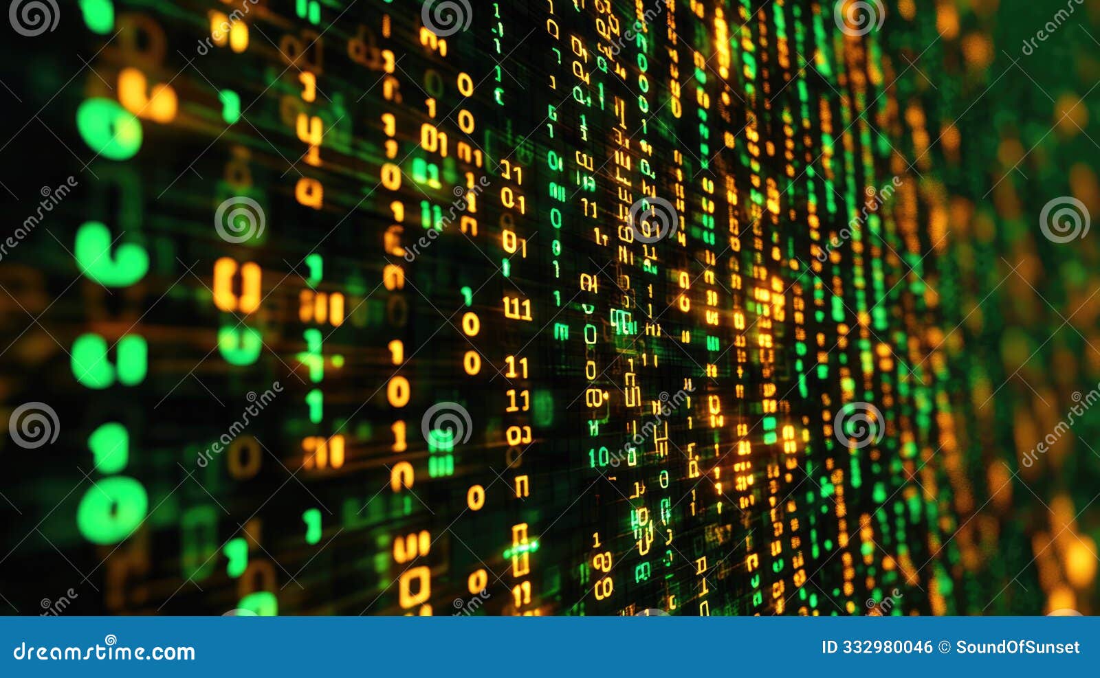 Digital Code Data Circuit Board And Cybersecurity Ai Cyberspace Programming And Information