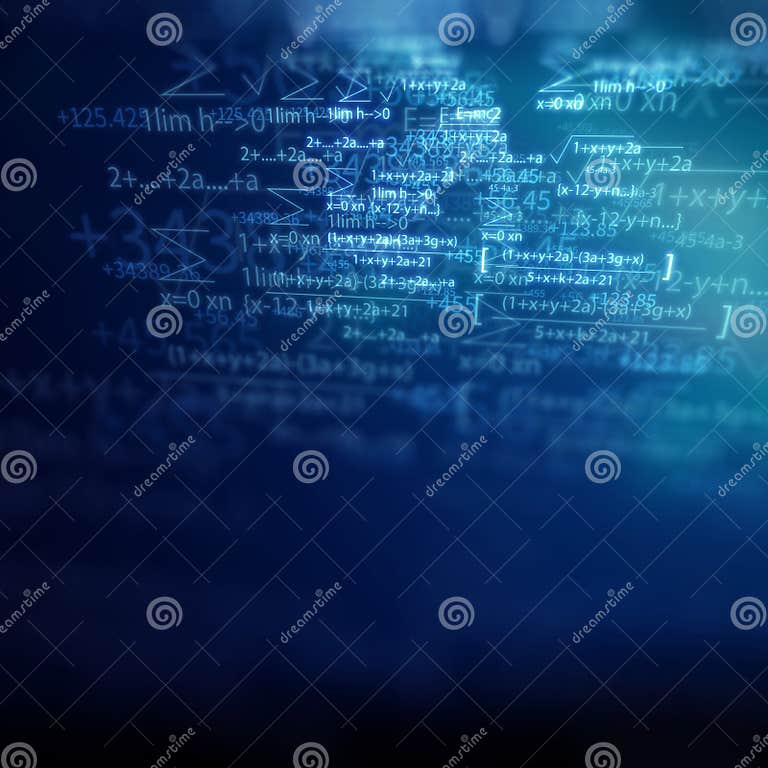 Digital Code Number Abstract Technology Background Stock Illustration ...