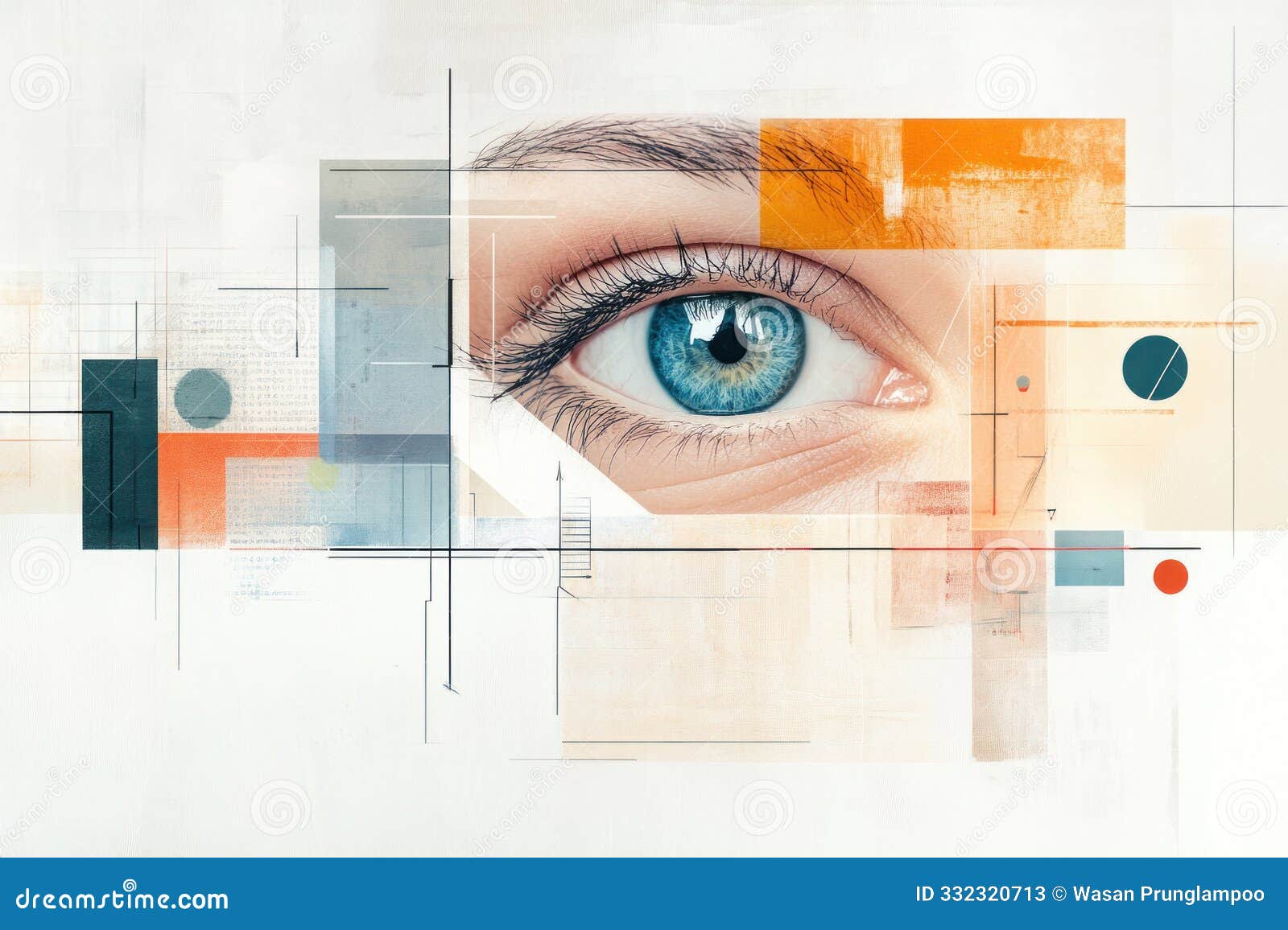 Digital Collage Showing the Evolution of Search Engines from Textbased ...