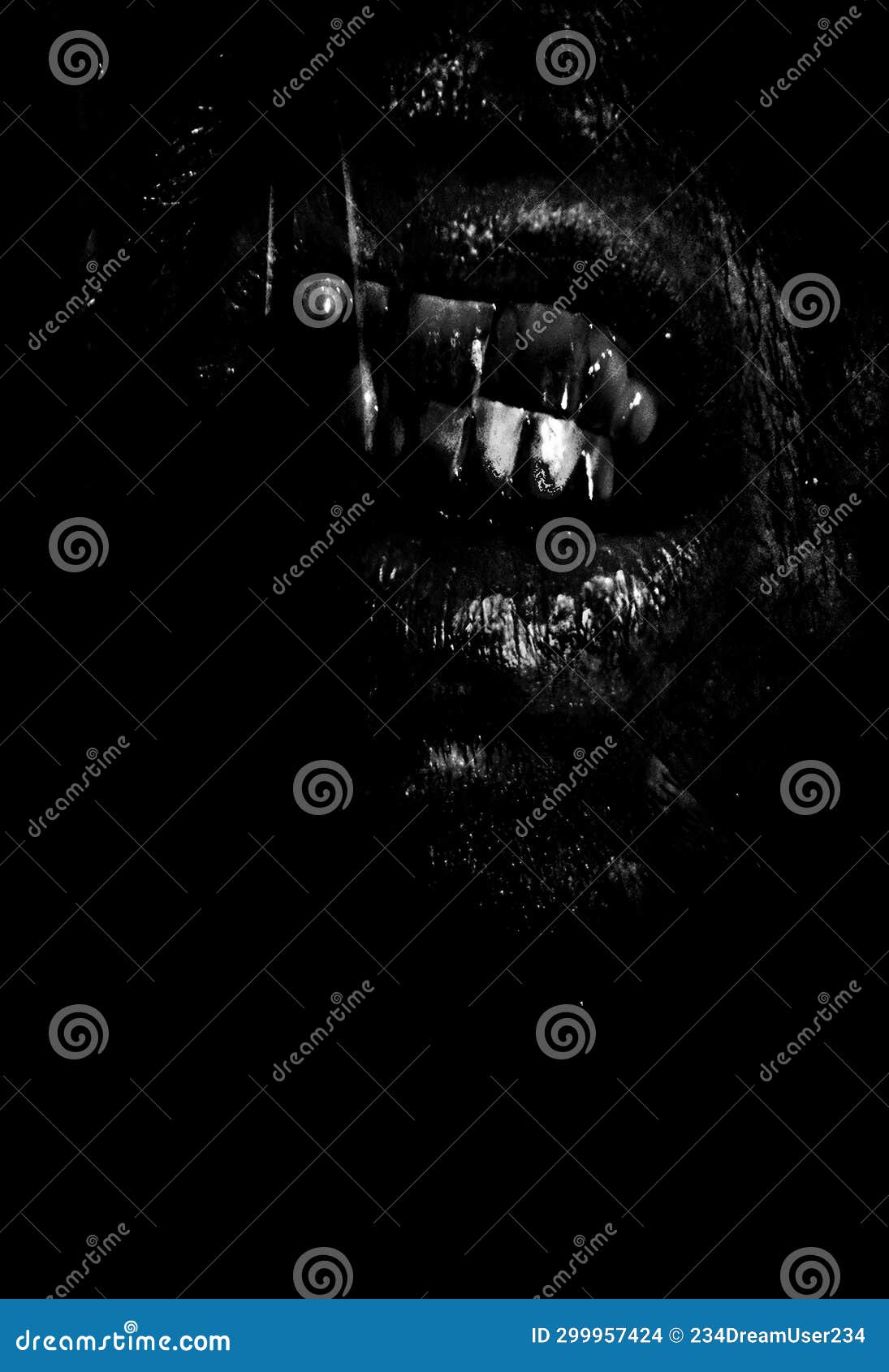 Liquid Monster Character Cartoon Vector | CartoonDealer.com #24909179