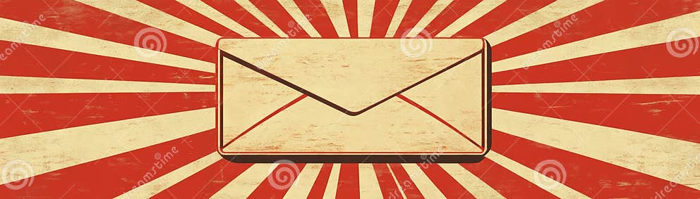 Digital Communication Concept, Red and White Abstract Background with ...