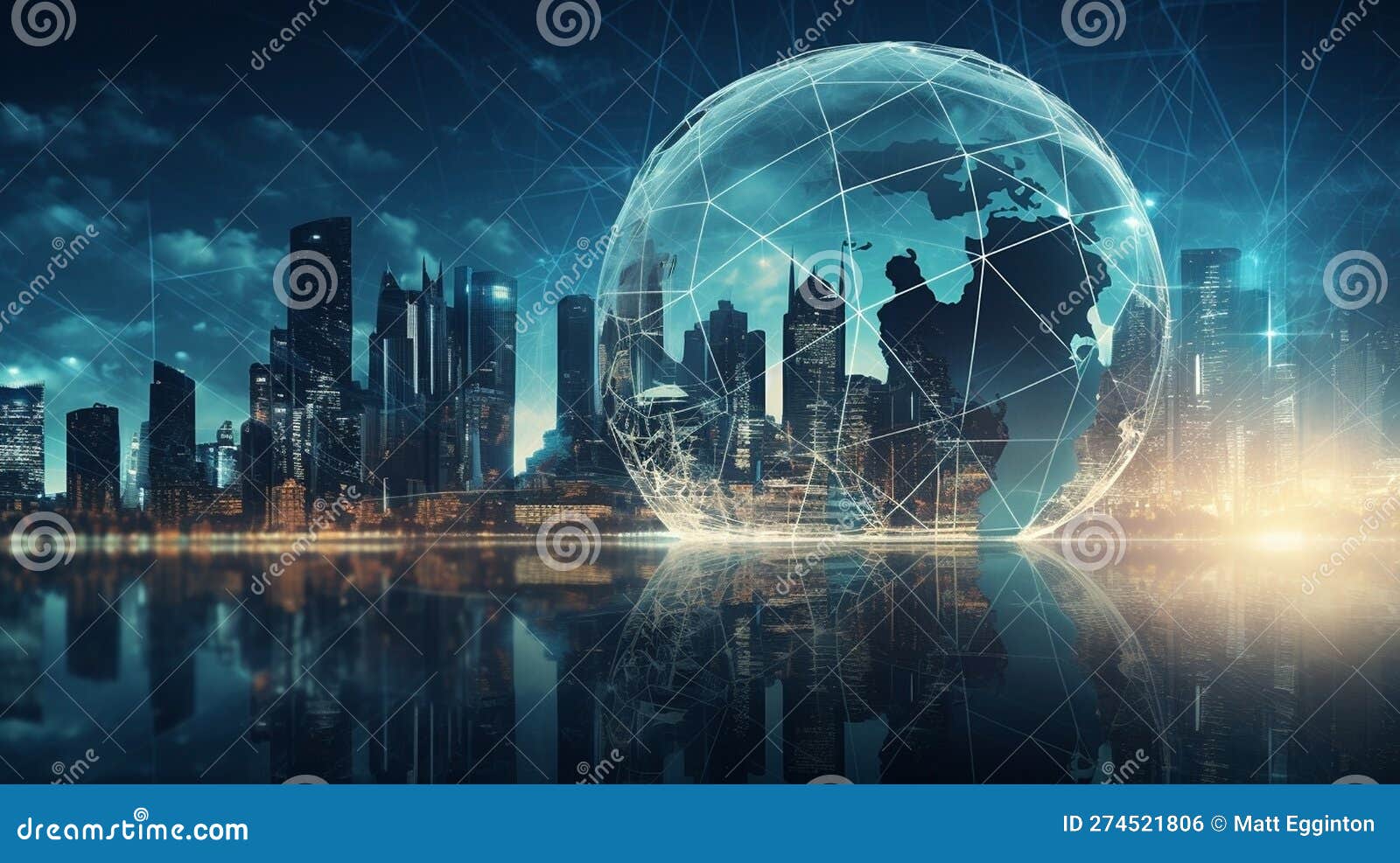 Digital Communication, Network Glowing Lines Theme of World Connection ... Digital Communication, Network Glowing Lines Theme of World Connection ...