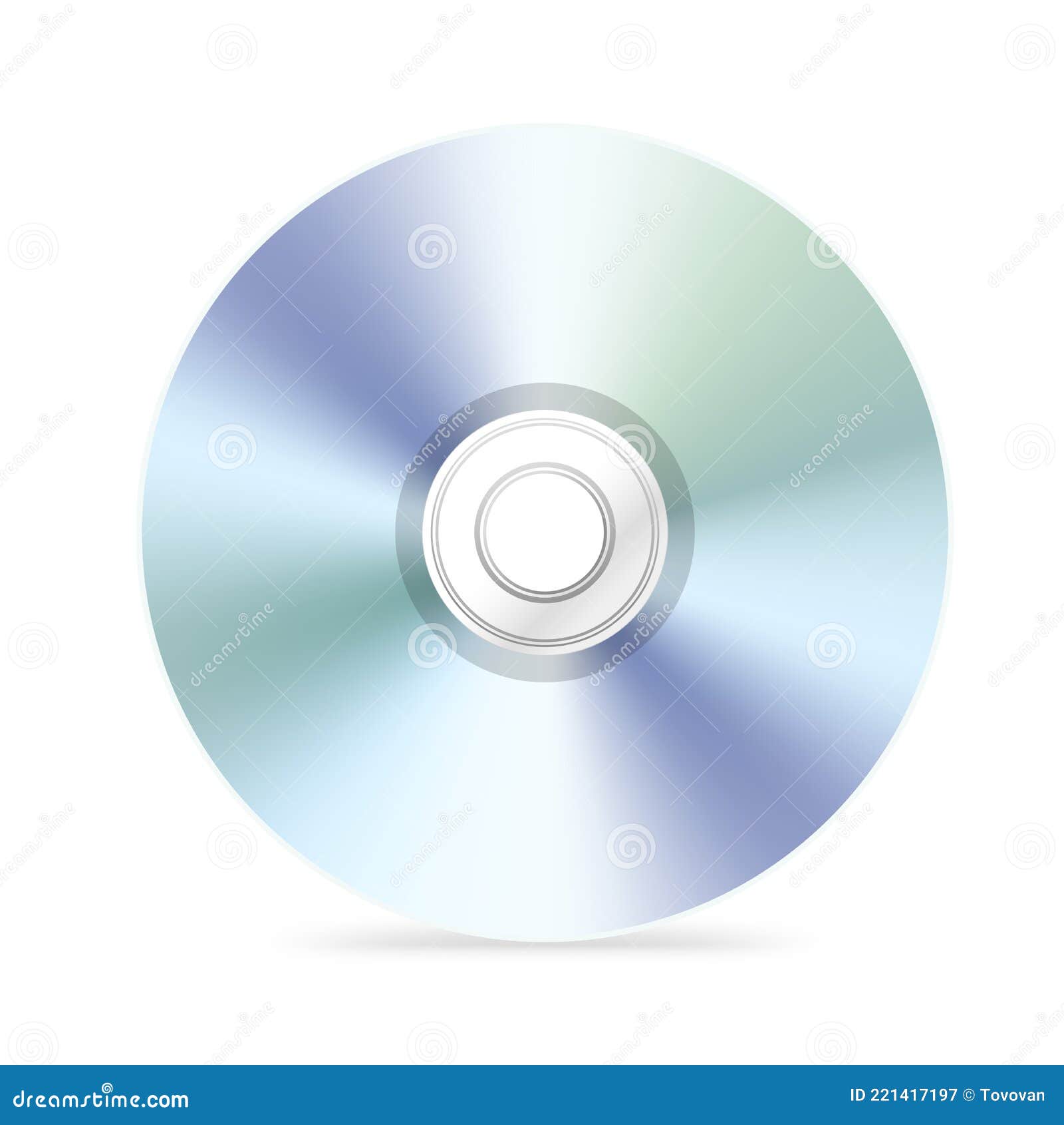 Digital Compact Disc Vector Illustration Stock Vector - Illustration of ...