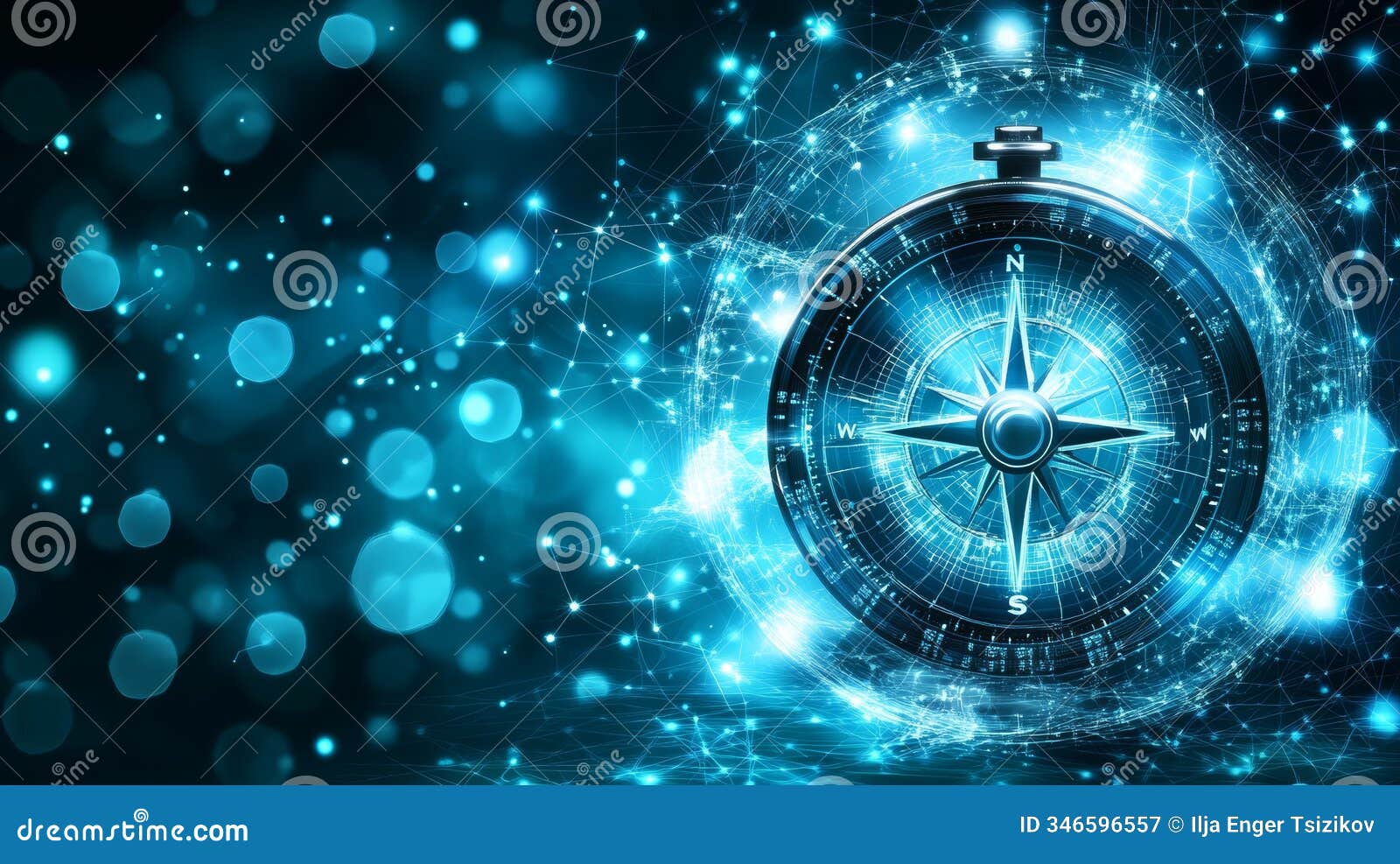 Digital Compass, Navigating the Information Age a Visualization of Data ...