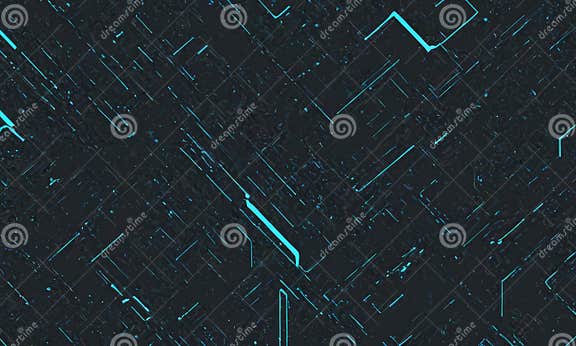 Digital Complex, Abstract Pattern Intersecting Lines and Curves in ...