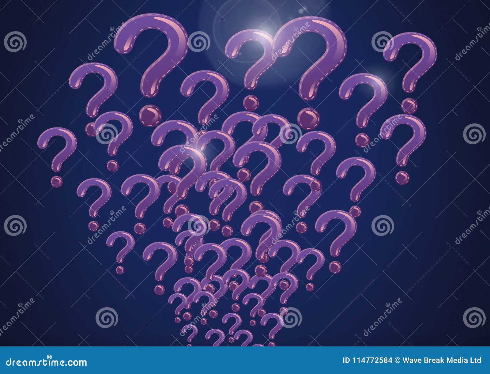 Blue question marks stock illustration. Illustration of frame - 114772584