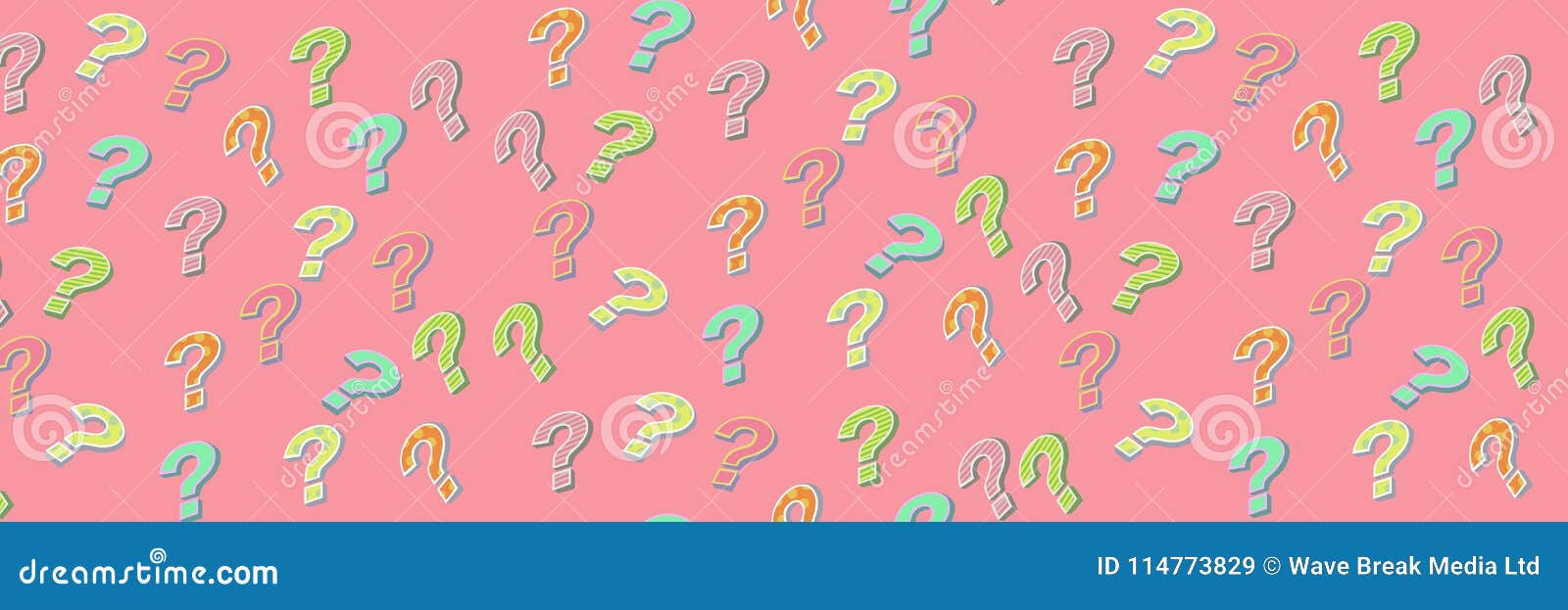 Kid Boy With Funky Question Mark Stock Image | CartoonDealer.com #114770653