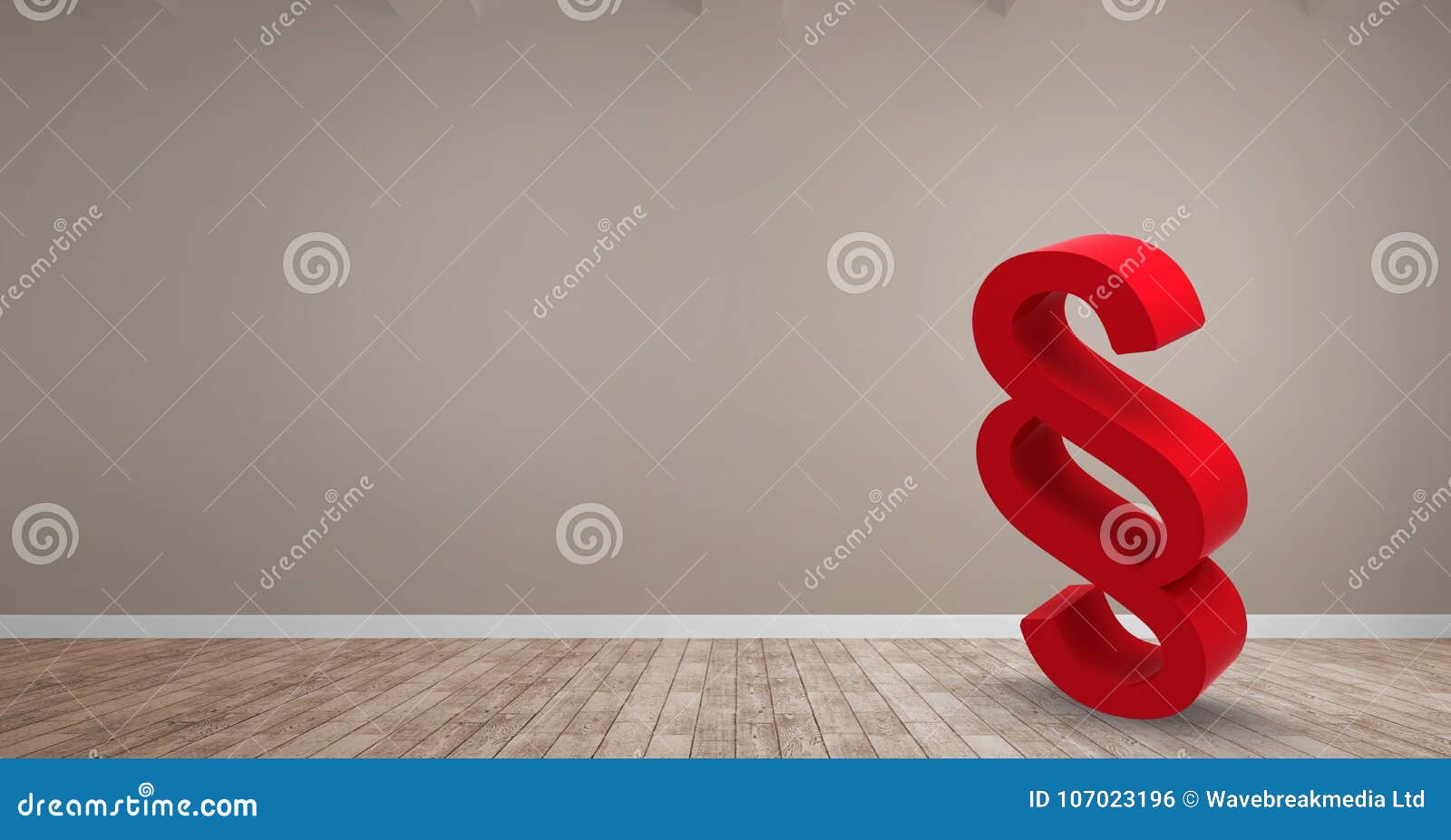 3D Section Icon on Floor in Room Stock Illustration - Illustration of ...