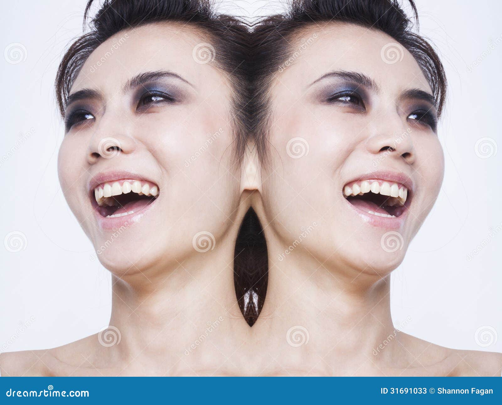 Digital Composite Faces stock image. Image of portrait - 31691033