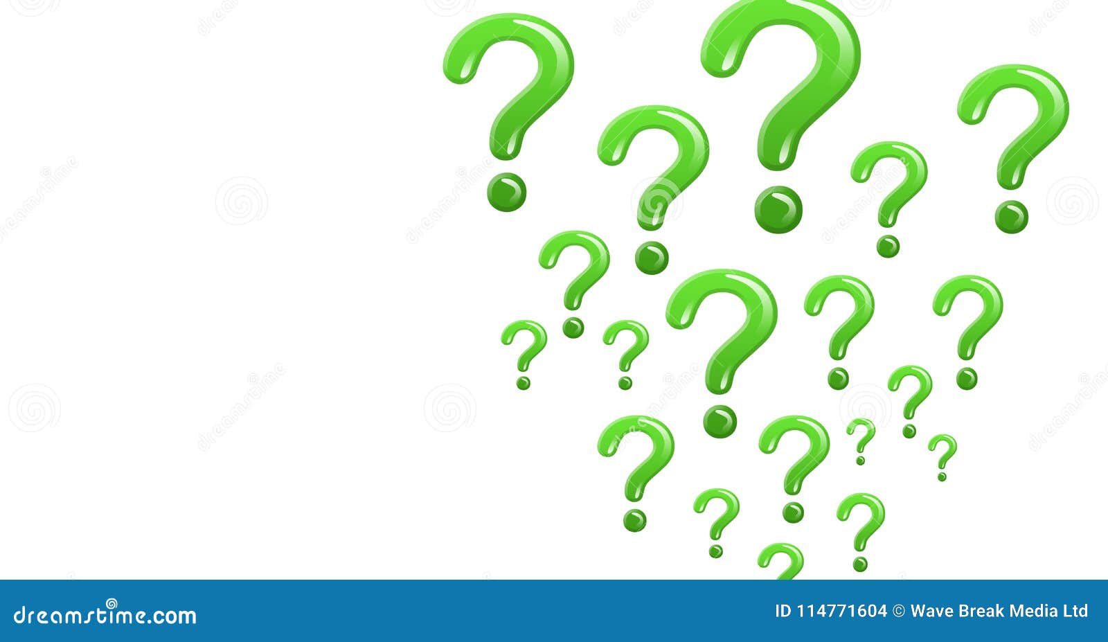 Shiny Question Mark Stock Image | CartoonDealer.com #136365751