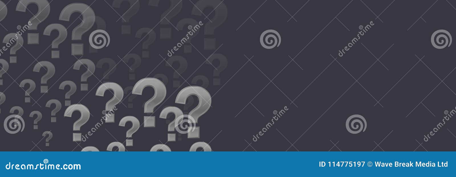 Grey question marks stock illustration. Illustration of background ...