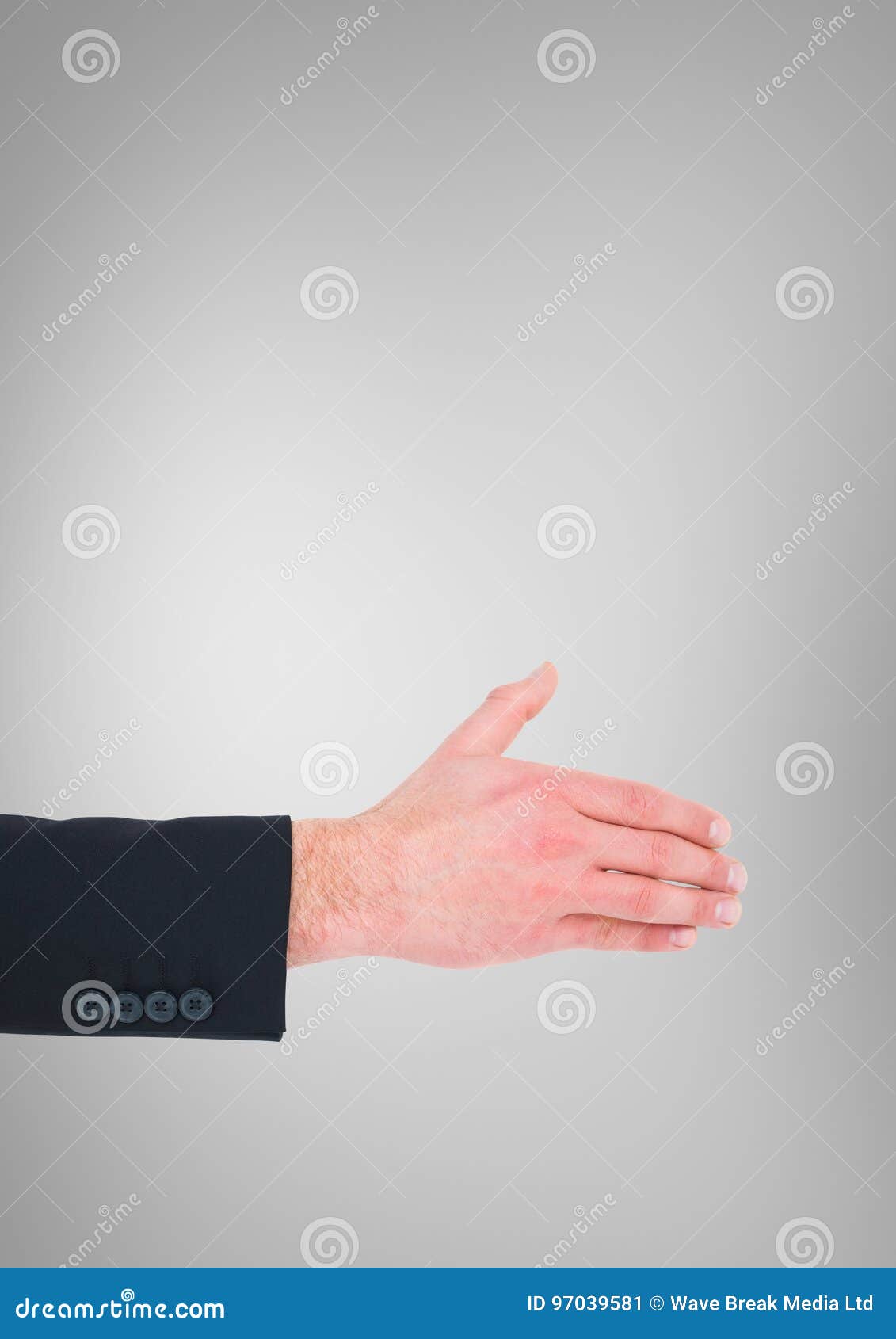 Hand Reaching for Handshake Stock Image - Image of agreement, corporate ...
