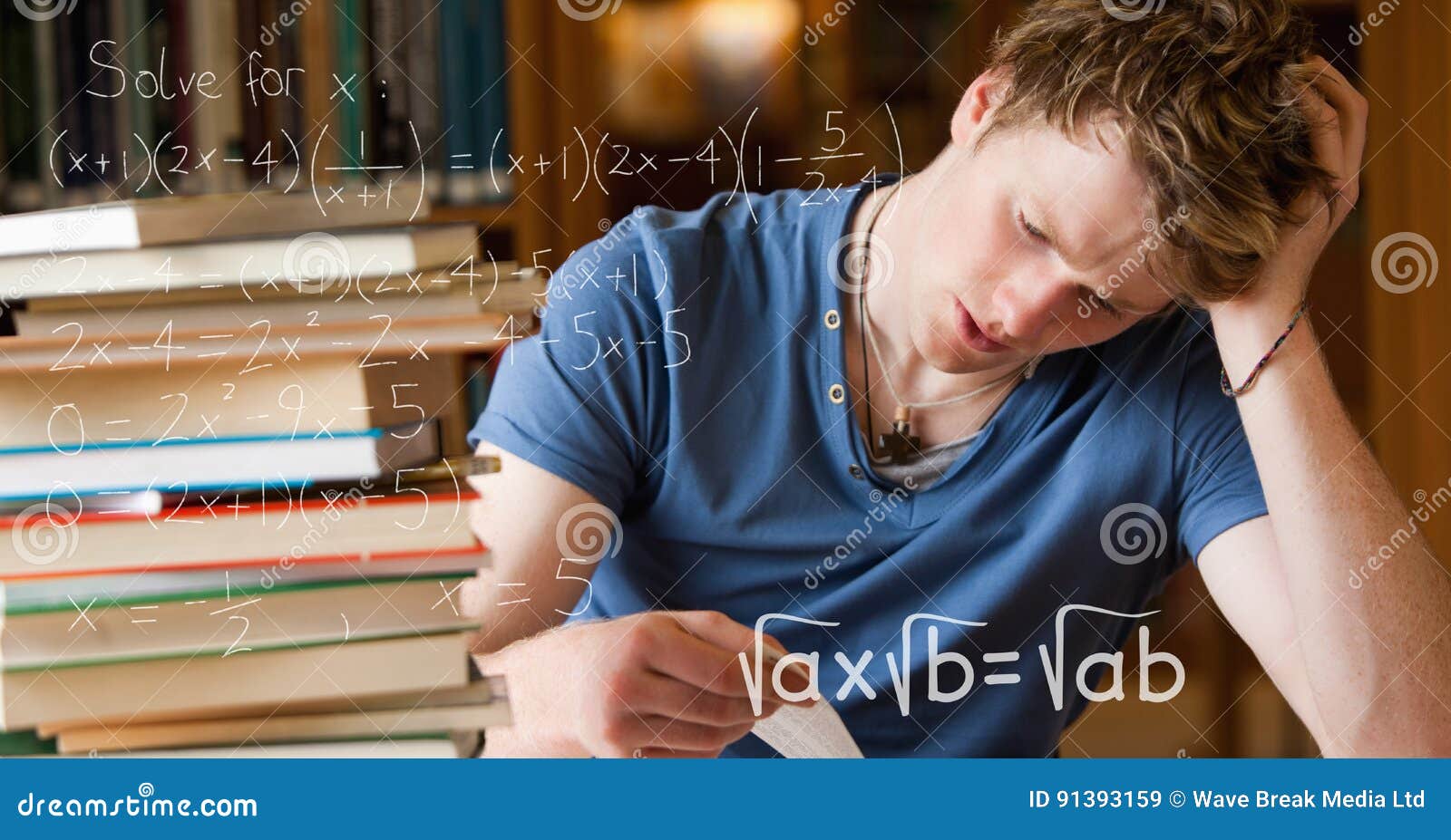 Digital Composite Image of Various Math Equations by Tensed College ...