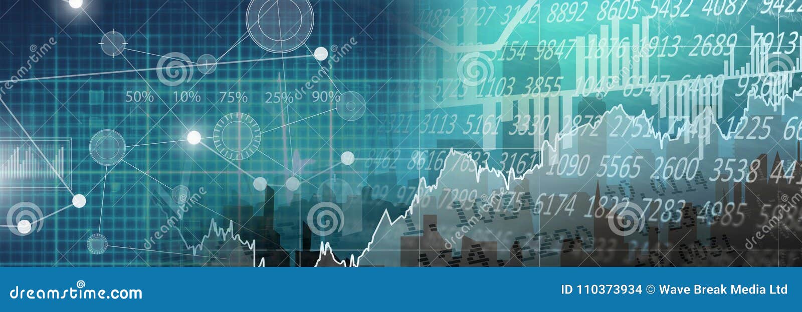 Interface Overlay of Connection Statistics Graphics with Numerical ...
