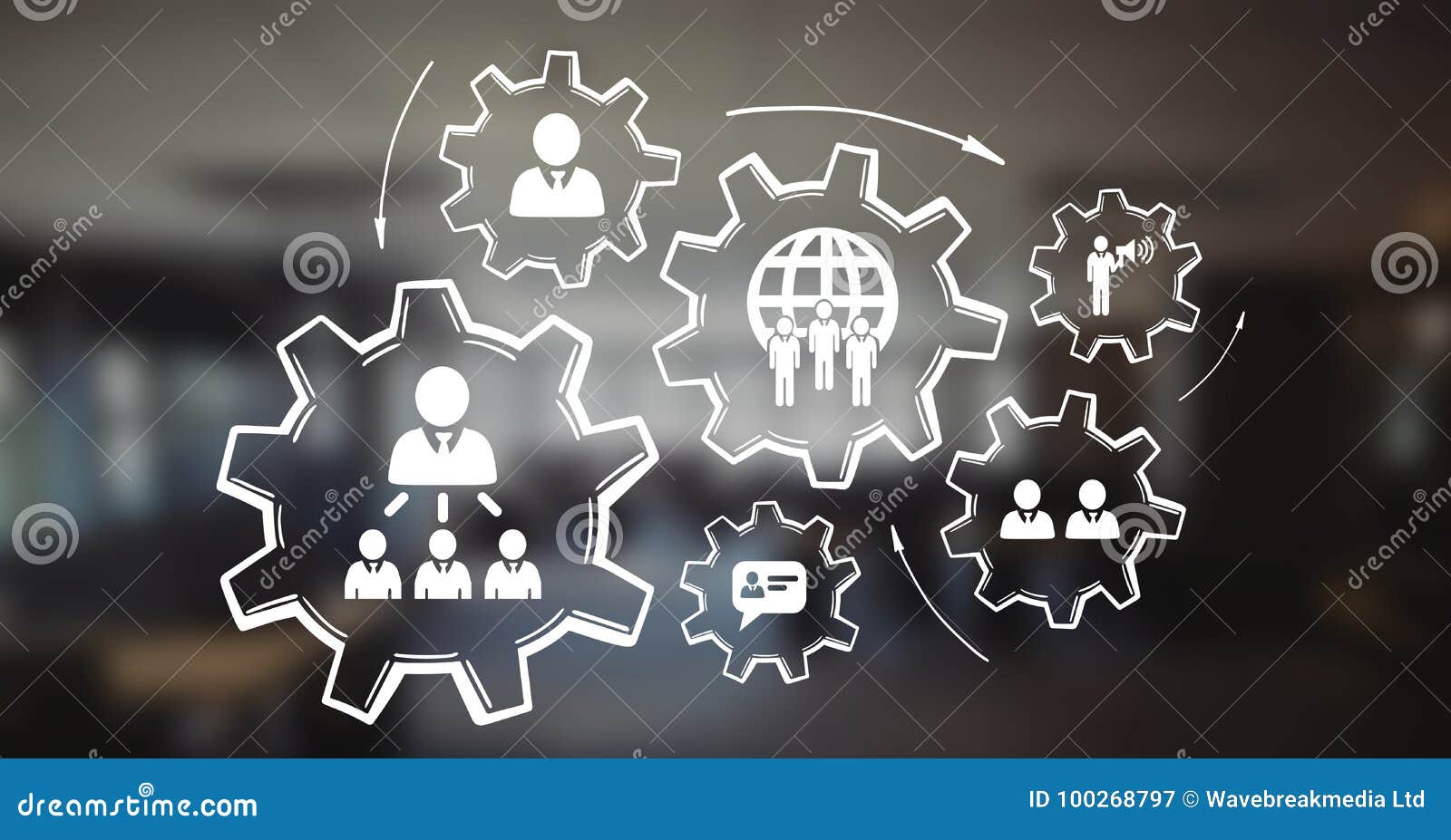 People Cogs Digital Stock Illustrations – 491 People Cogs Digital Stock ...