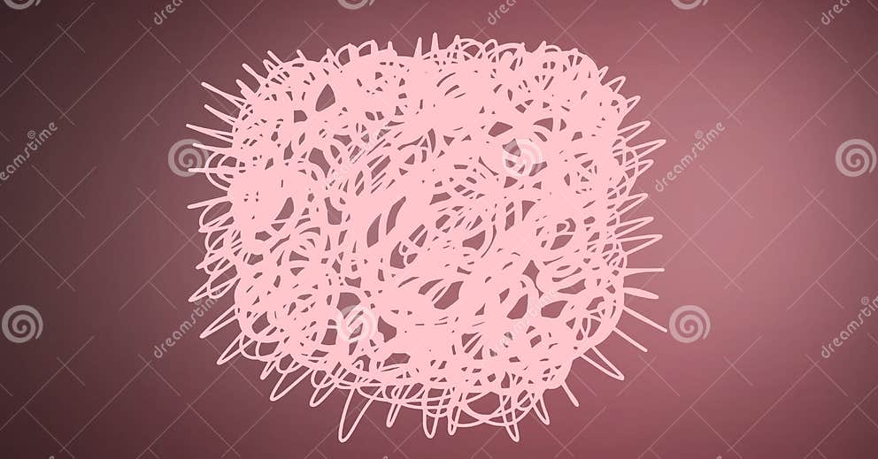 Pink scribble doodles stock image. Image of advertisement - 115207631