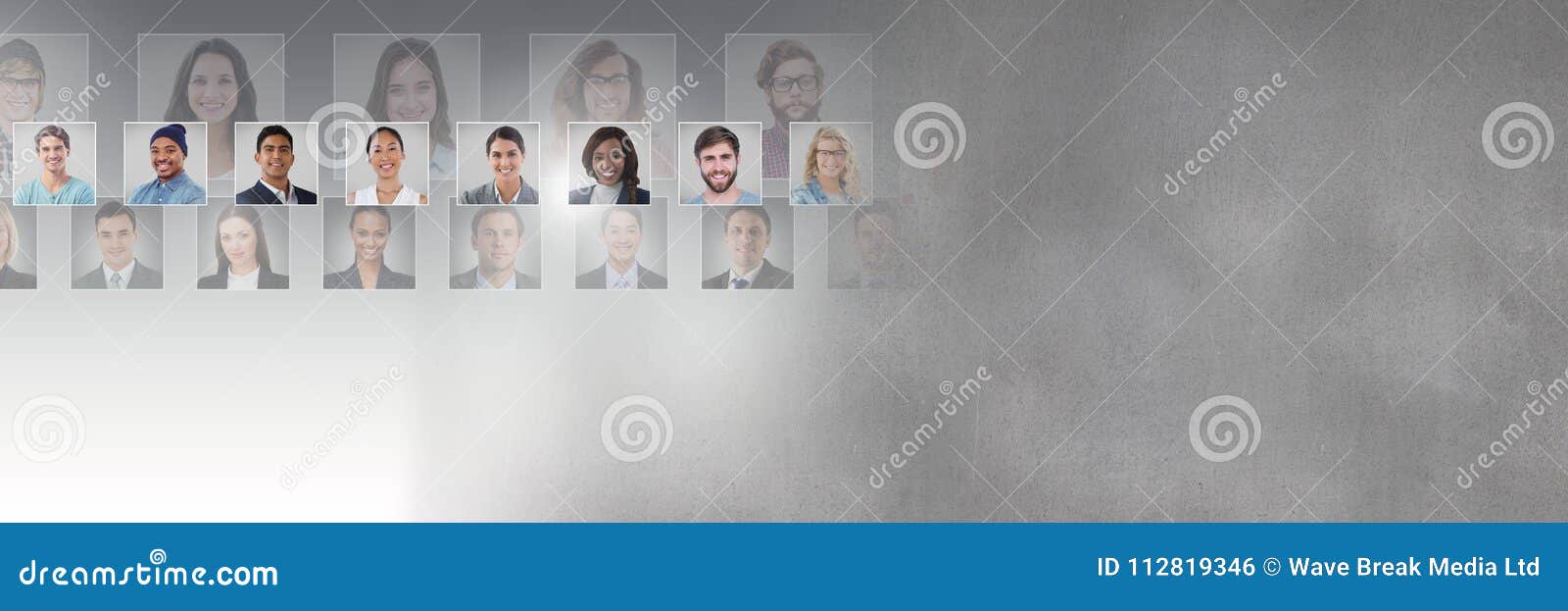 Portrait Profiles of Different People Stock Photo - Image of 3539, 2024 ...