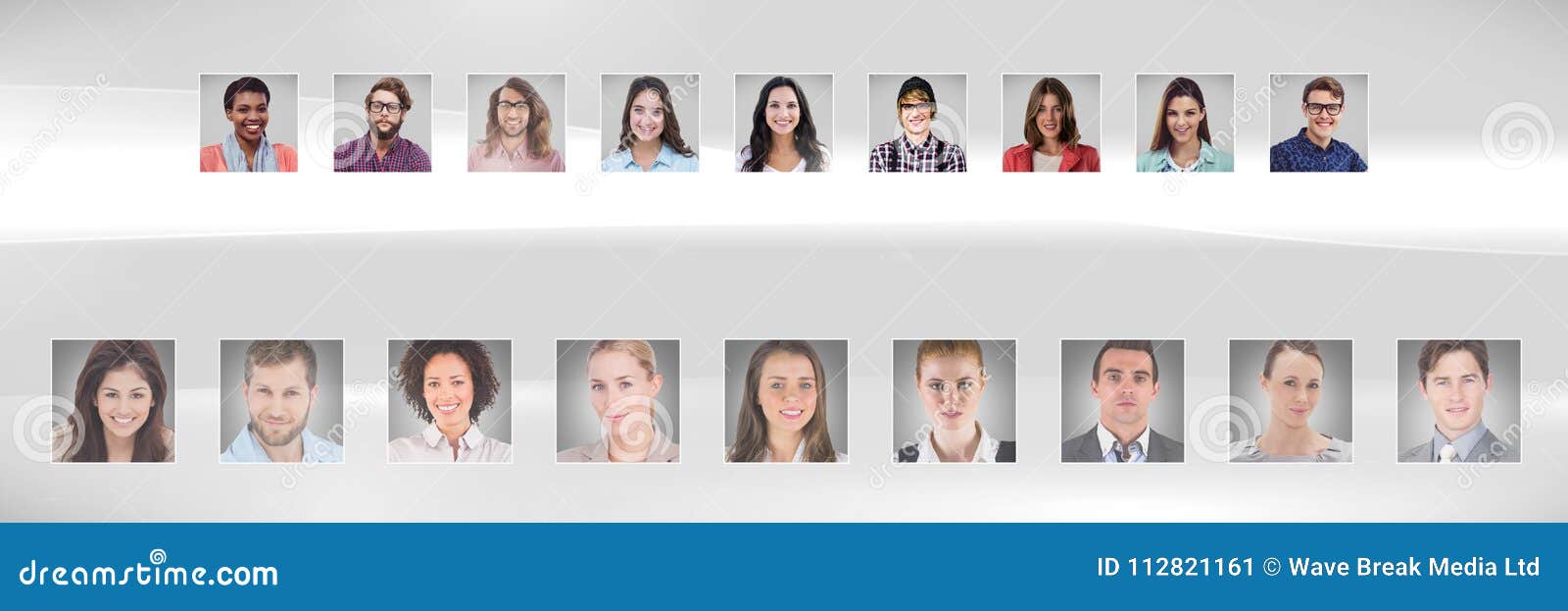 Portrait Profiles of Different People Stock Image - Image of appearance ...