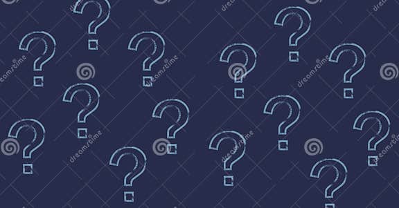 Stencil question marks stock illustration. Illustration of white ...