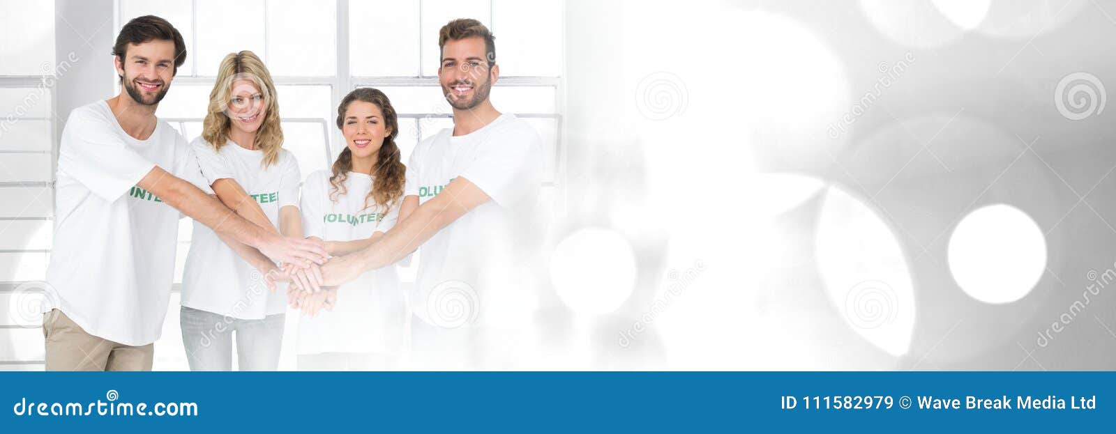 Teamwork Transition With Business People Together In Circle Royalty ...