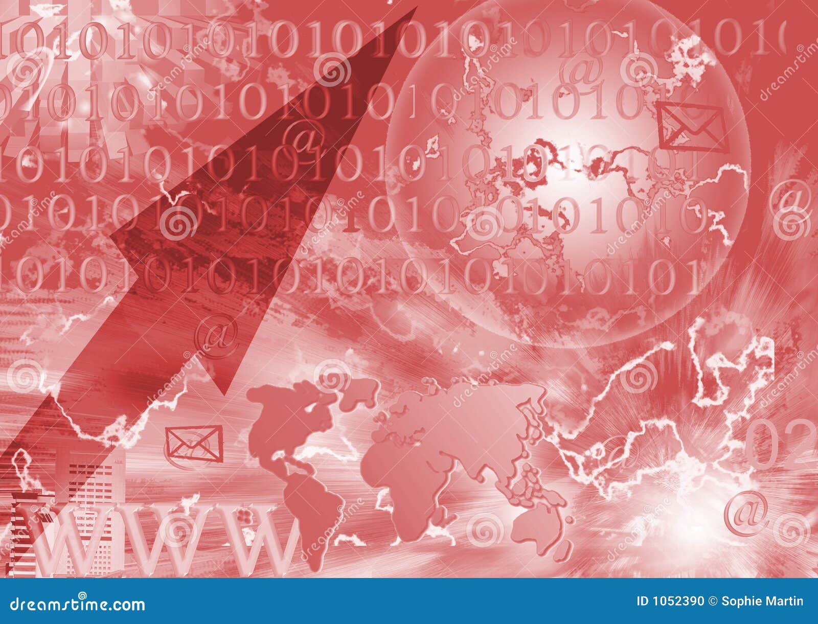 Digital composition stock illustration. Illustration of binair - 1052390