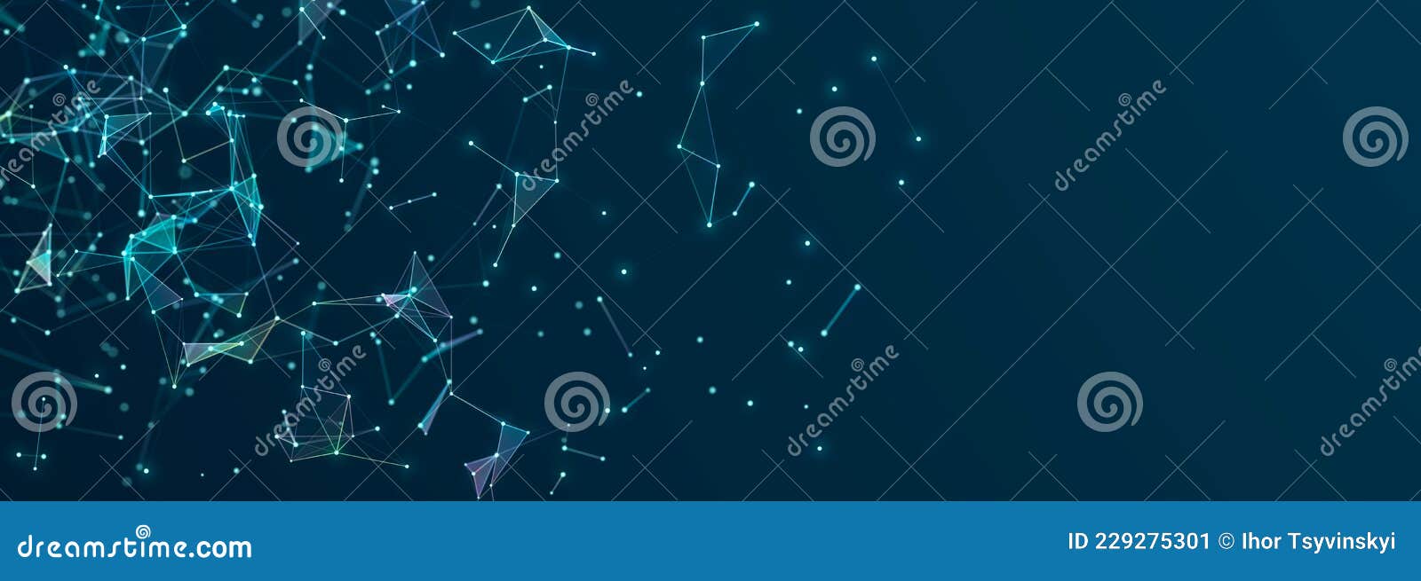 Digital Composition with Many Particles. Network Connection Structure ...