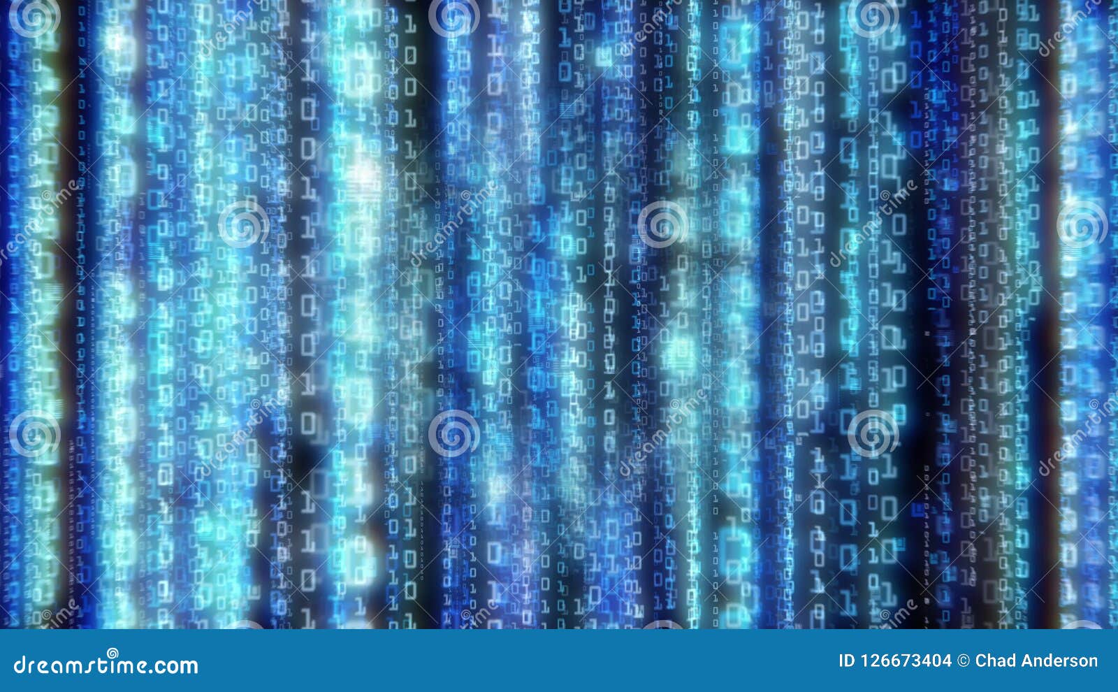 Digital Computer Code Data Matrix 4k Stock Footage - Video of ...