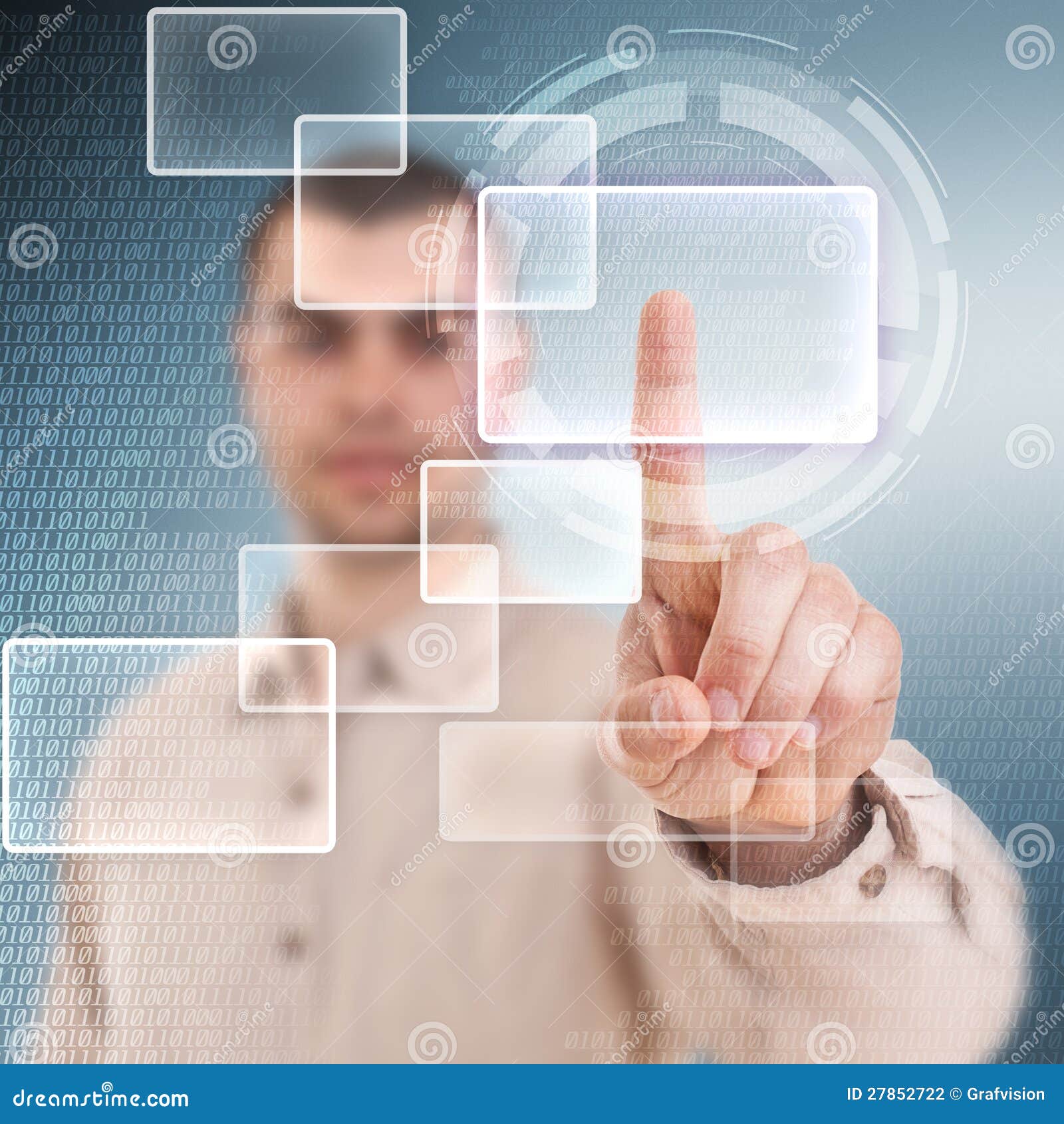 Digital concept stock illustration. Illustration of network - 27852722