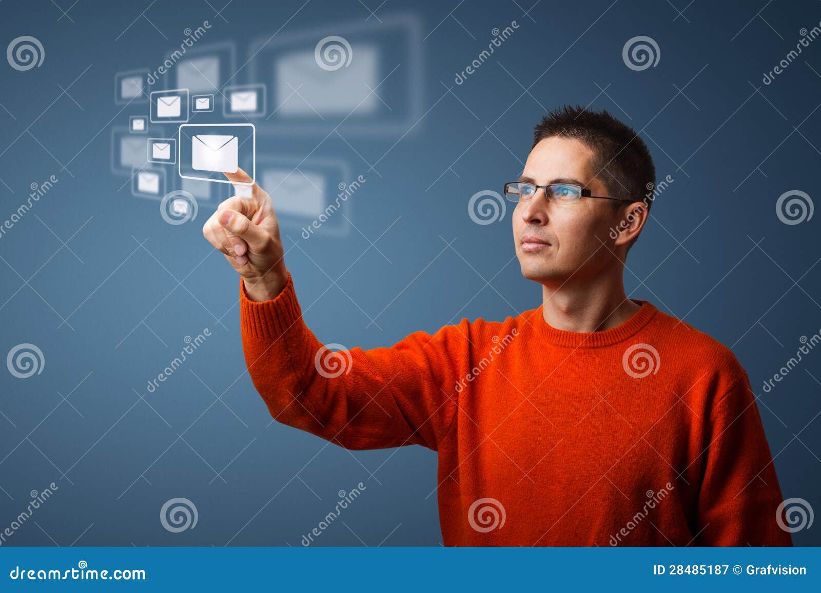 Digital concept stock illustration. Illustration of enter - 28485187