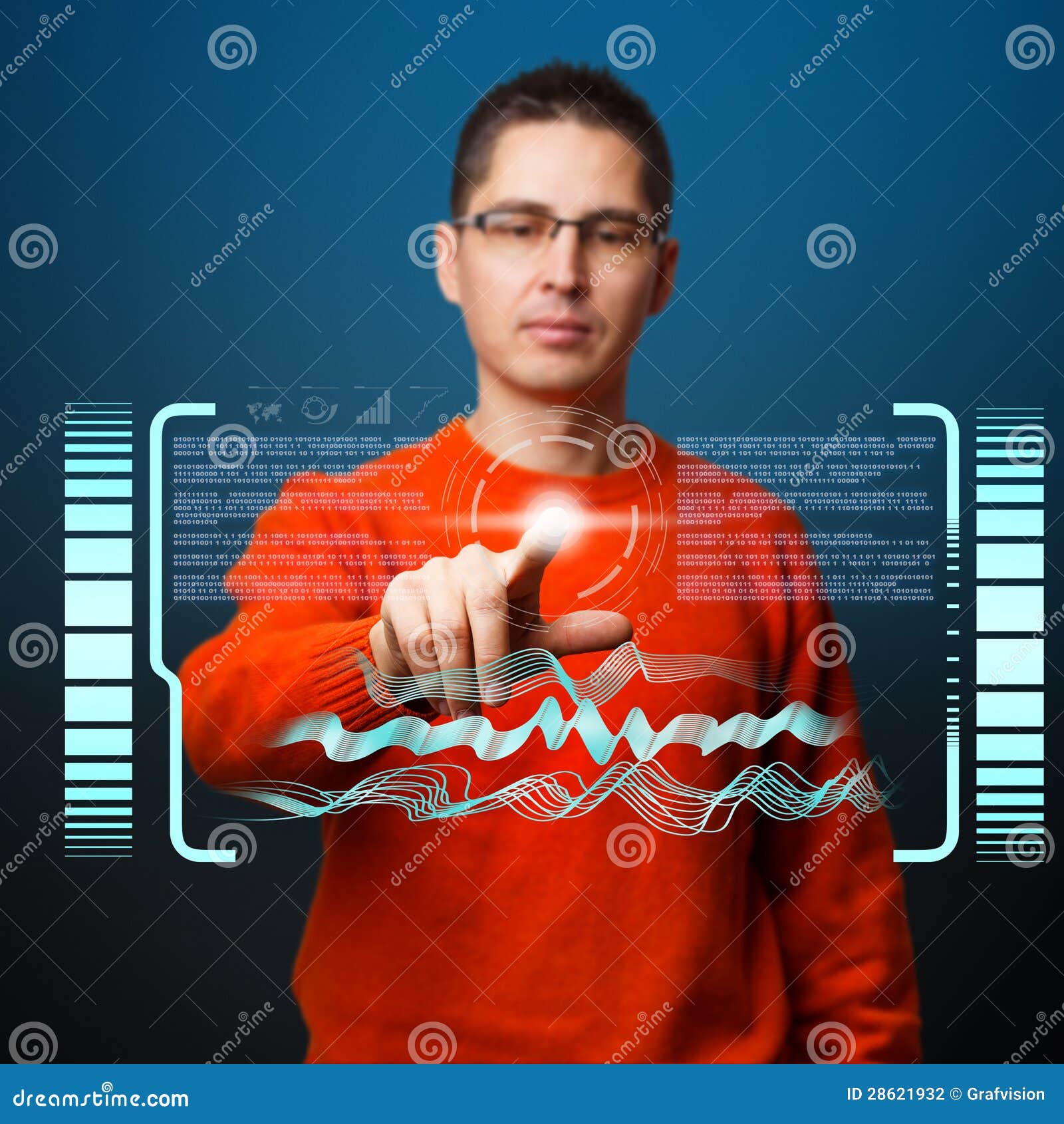 Digital concept stock illustration. Illustration of concept - 28621932