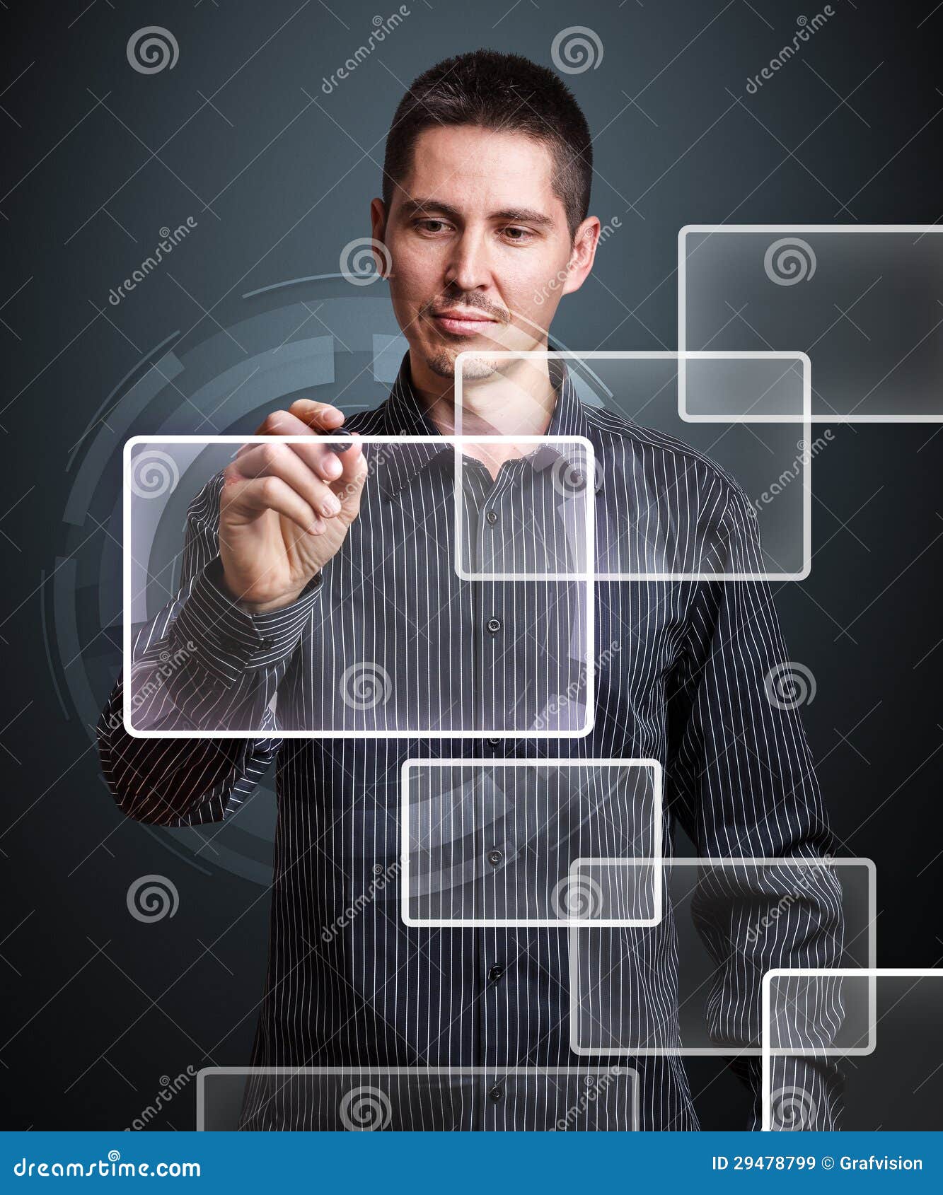 Digital concept stock illustration. Illustration of internet - 29478799