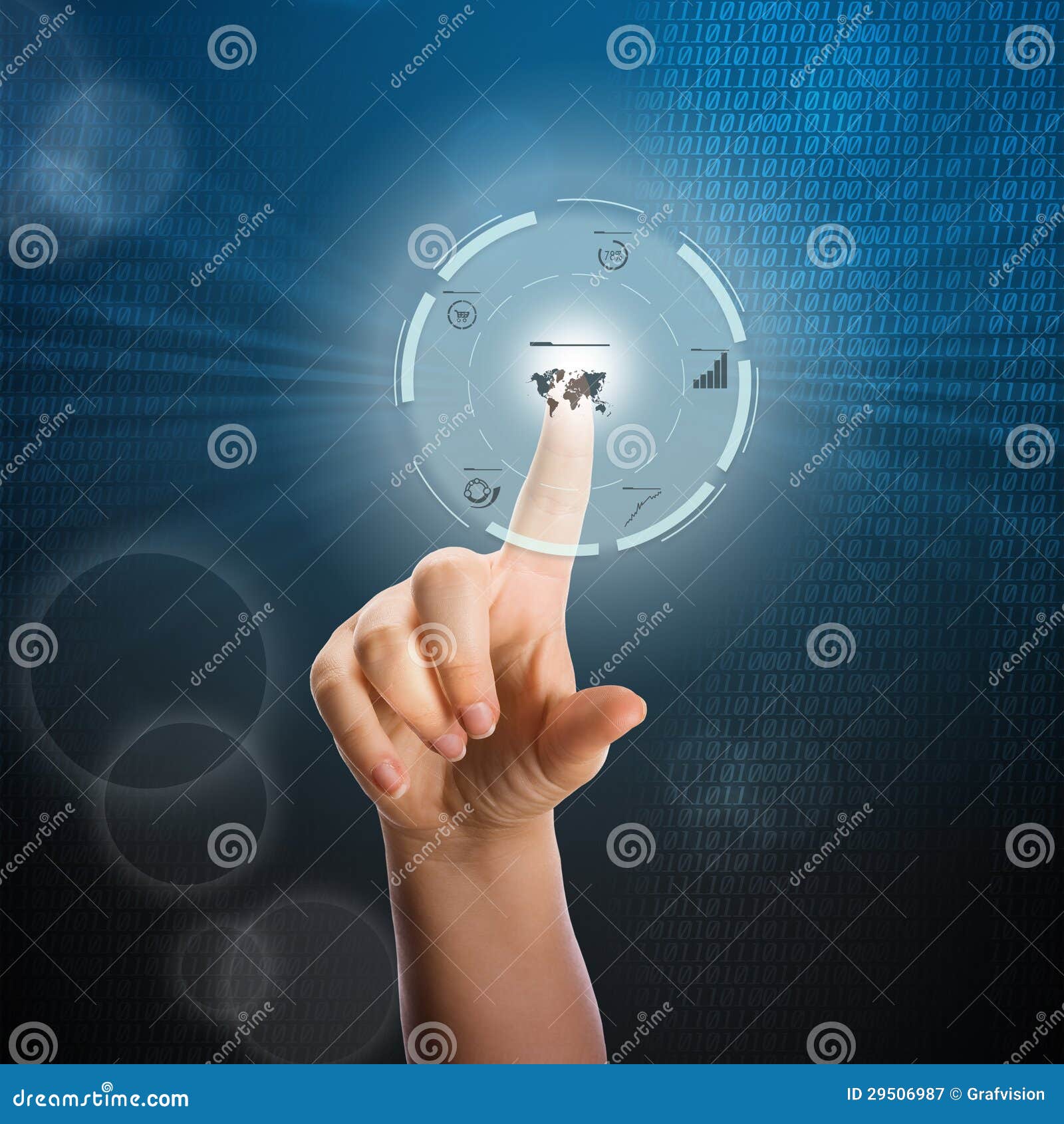 Digital concept stock image. Image of innovative, effect - 29506987