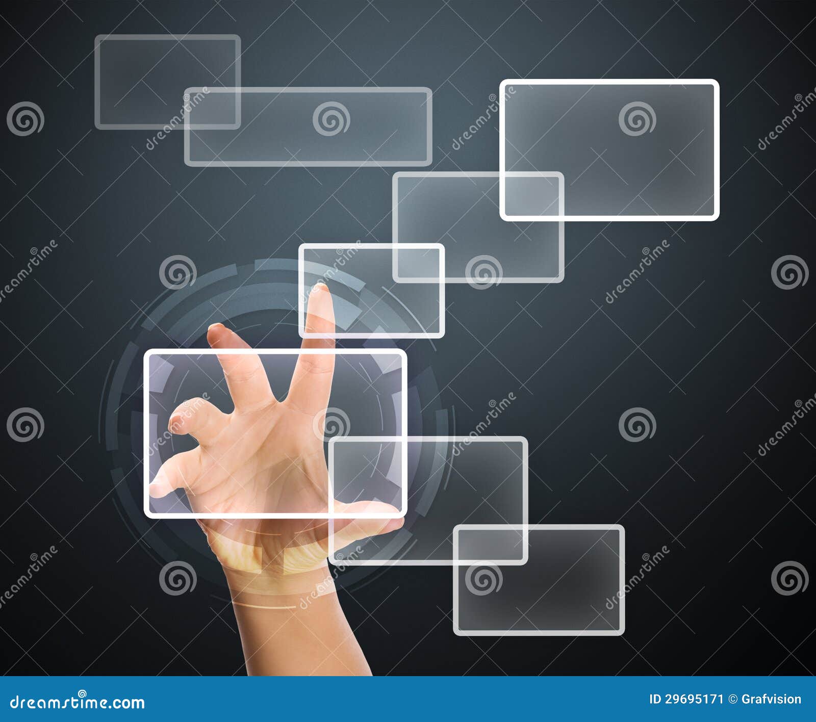 Digital concept stock illustration. Illustration of space - 29695171