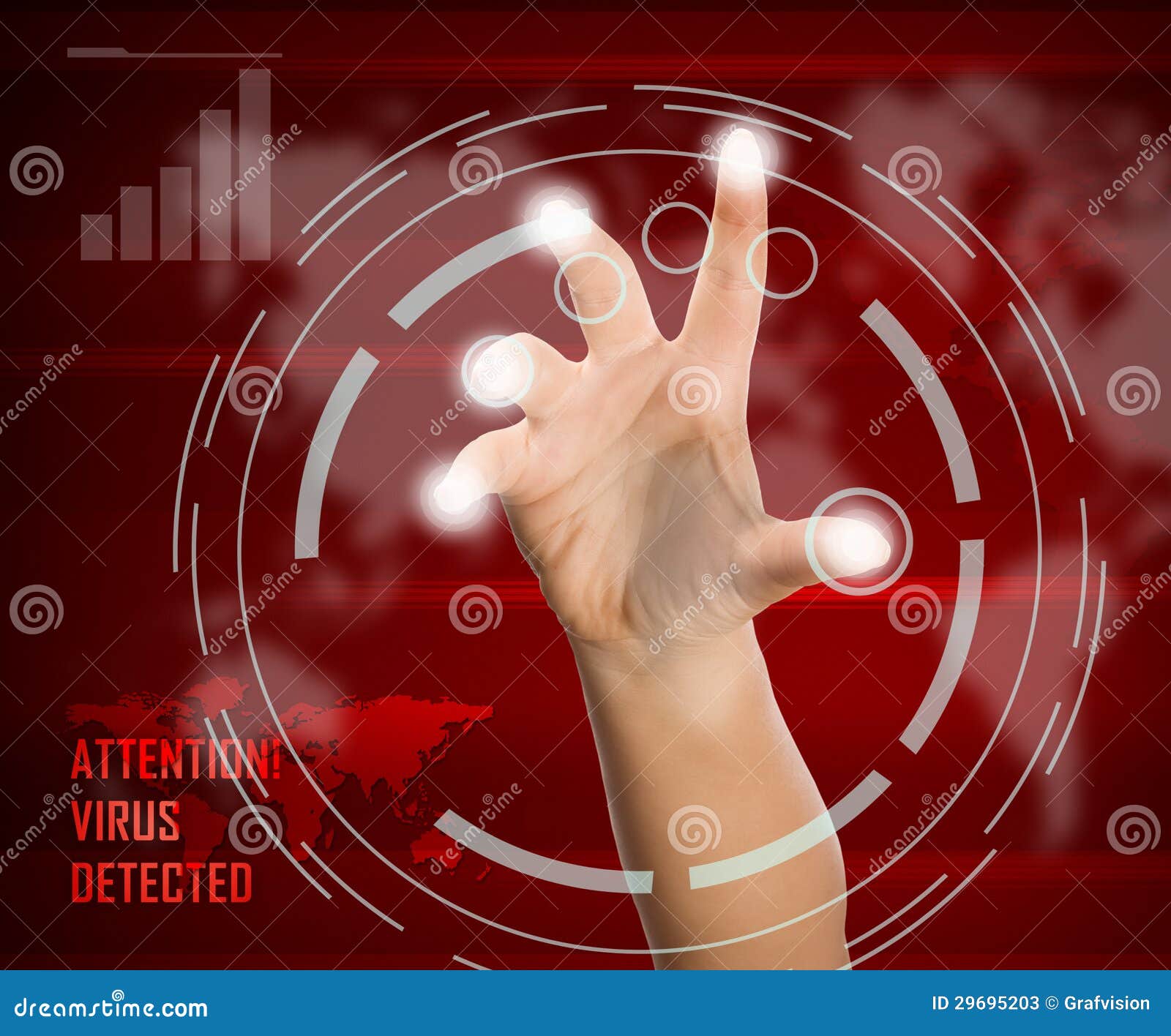 Digital concept stock illustration. Illustration of identification ...