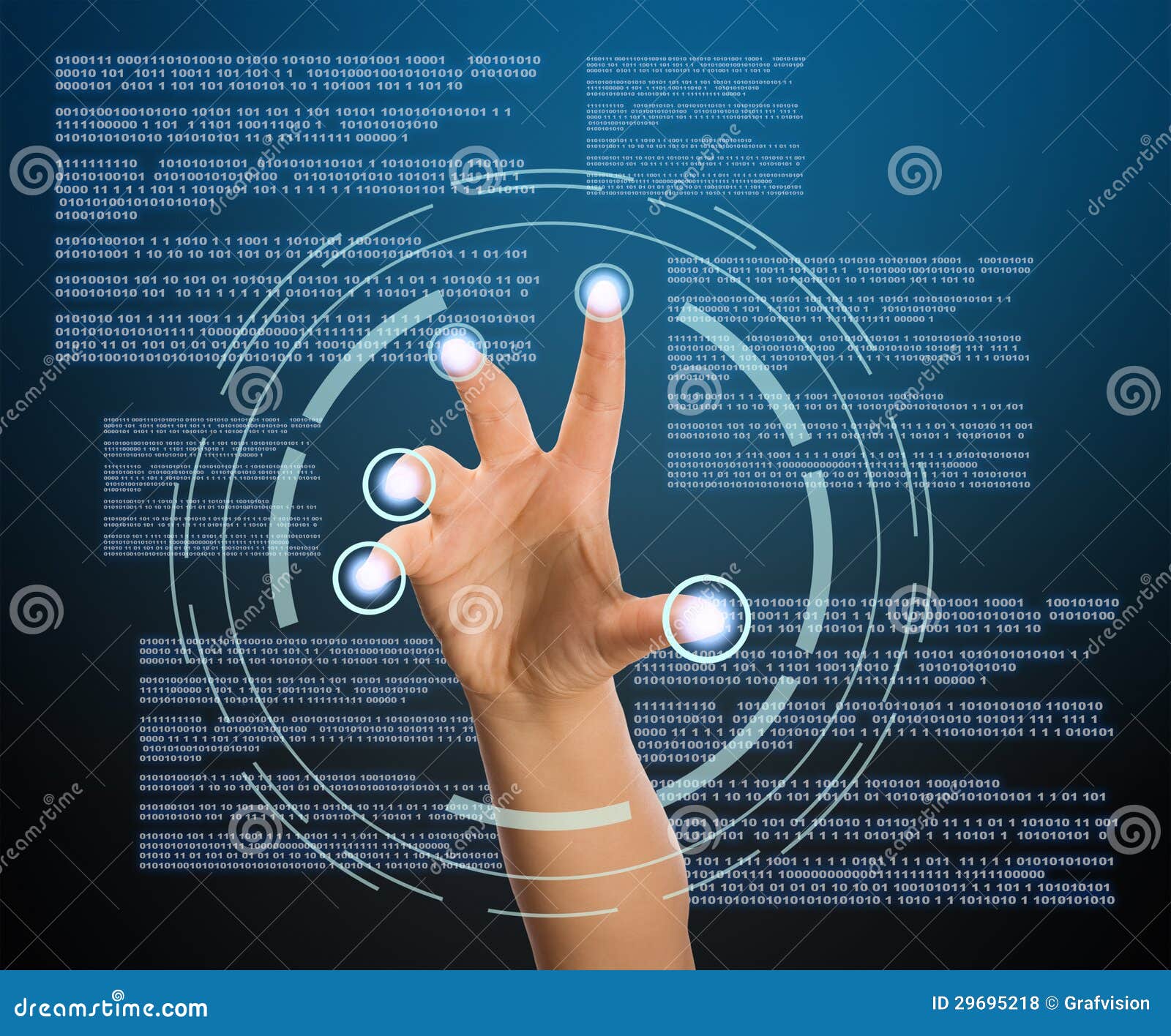 Digital concept stock illustration. Illustration of electronic - 29695218