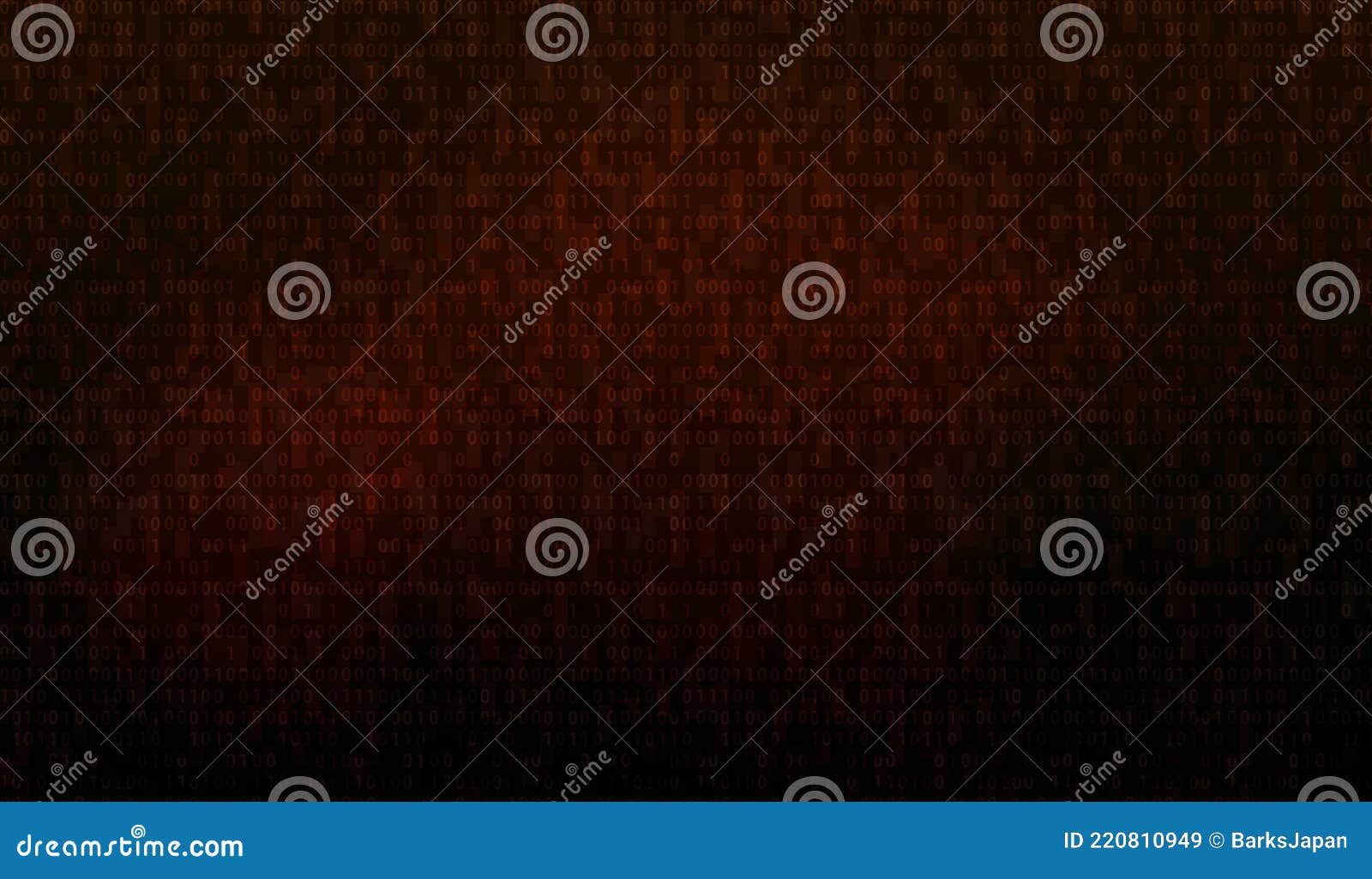 Digital Concept Background Illustration | Red Stock Image - Image of ...