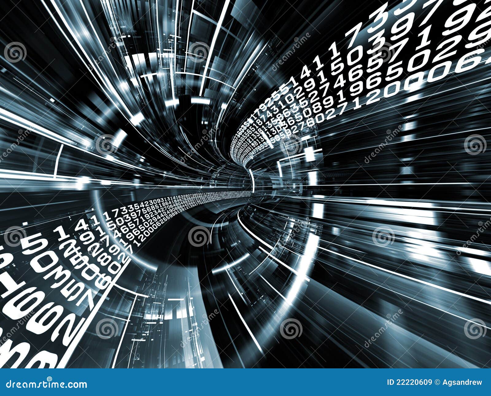 Digital Conduit stock illustration. Illustration of black - 22220609