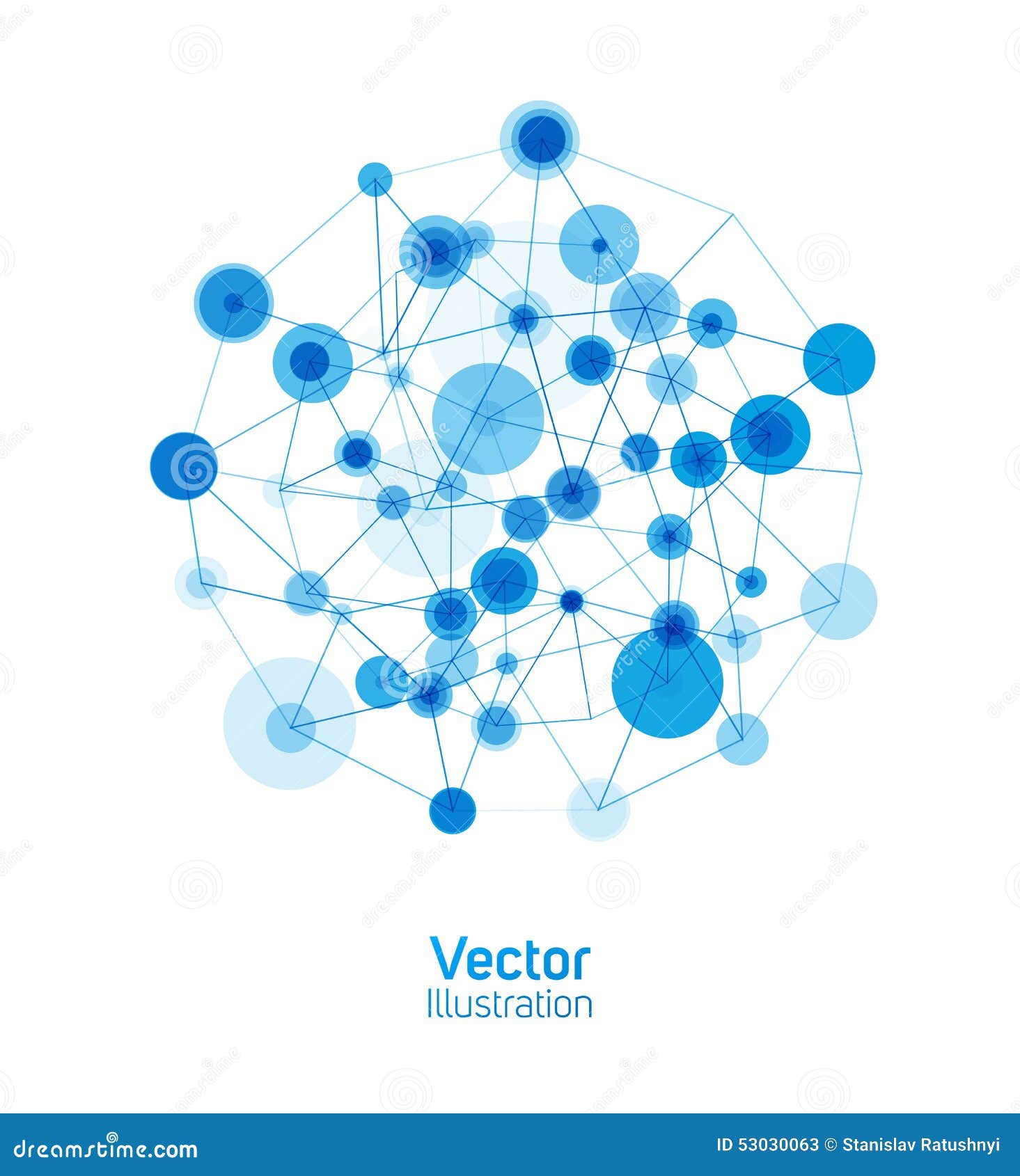 Digital Connection Background Stock Vector - Illustration of background ...