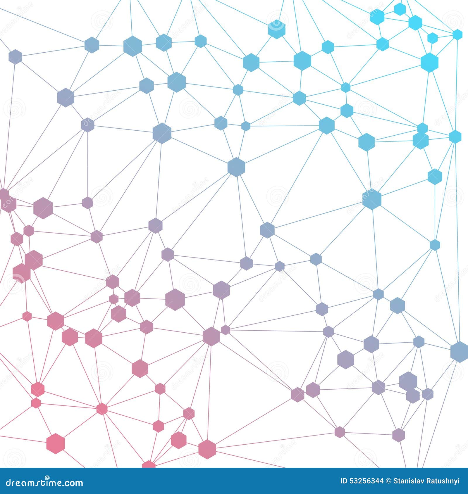 Digital Connection Background Stock Vector - Illustration of modern ...