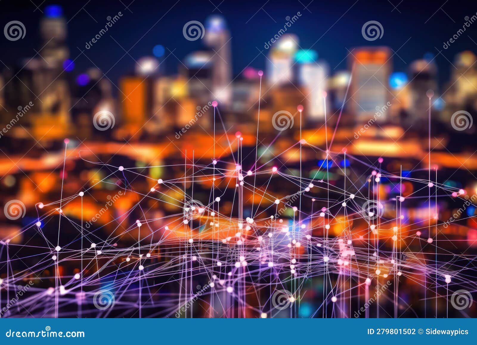 Digital Connection - Generative AI Stock Photo - Image of technology ...