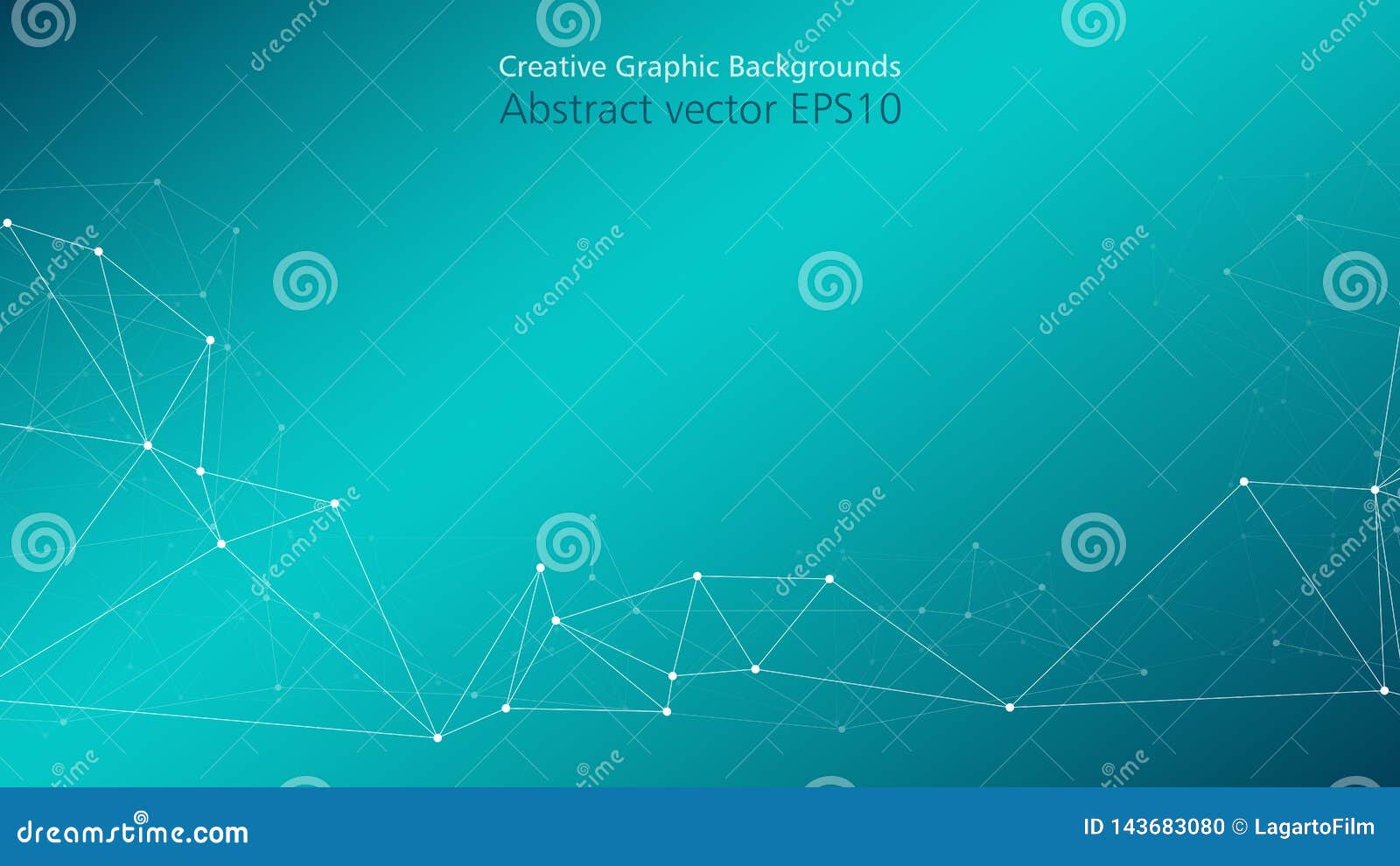 Digital Connection Structure Wires, Vector Triangles Shapes Backdrop ...