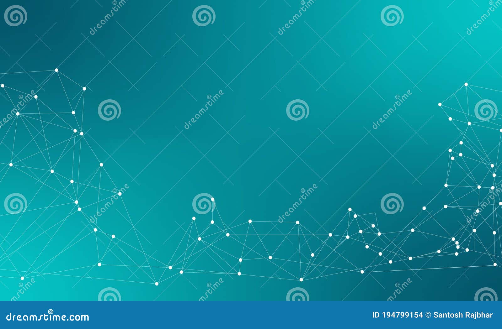 Digital Connection Structure Wires, Vector Triangles Shapes Backdrop ...